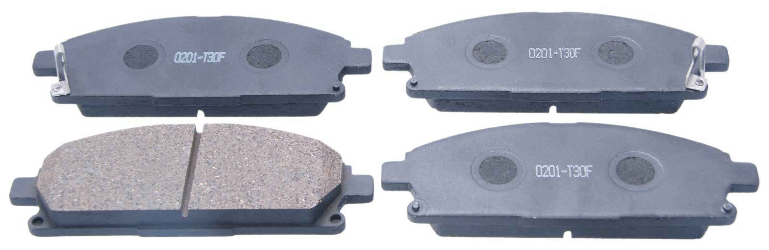 Febest PAD KIT, DISC BRAKE, FRONT # 0201-T30F OEM D1060-0W7X5 - Walmart.com