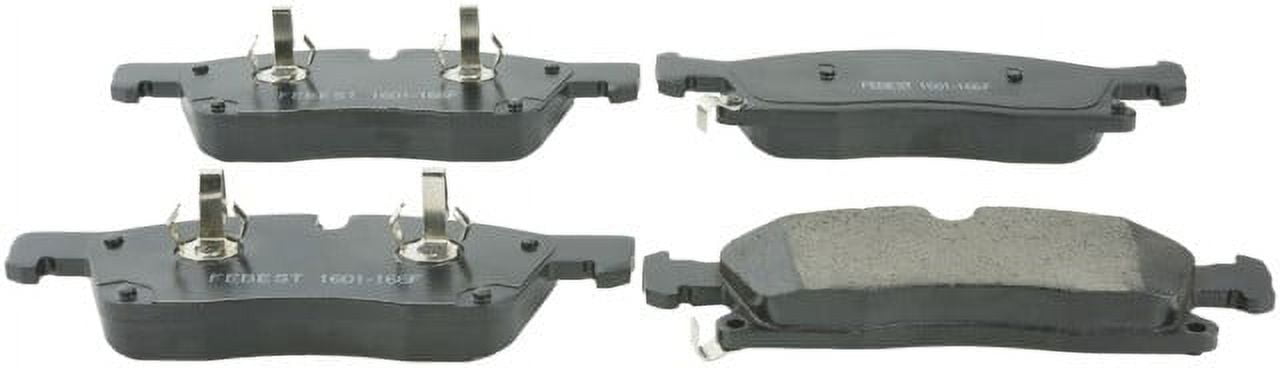 Febest PAD KIT, DISC BRAKE, FRONT # 1601-166F OEM A0064203820 - Walmart.com