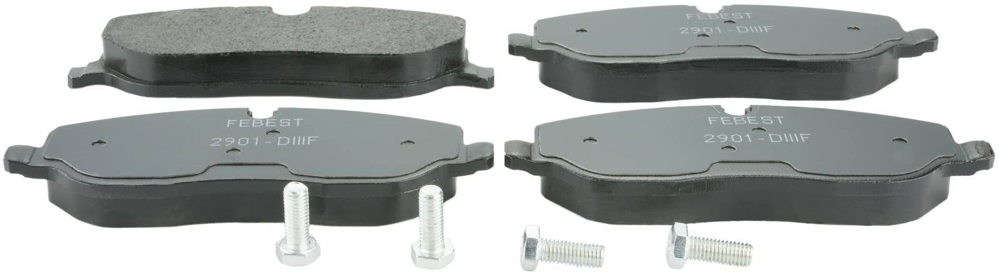Febest PAD KIT, DISC BRAKE, FRONT - KIT # 2901-DIIIF OEM LR019618 ...