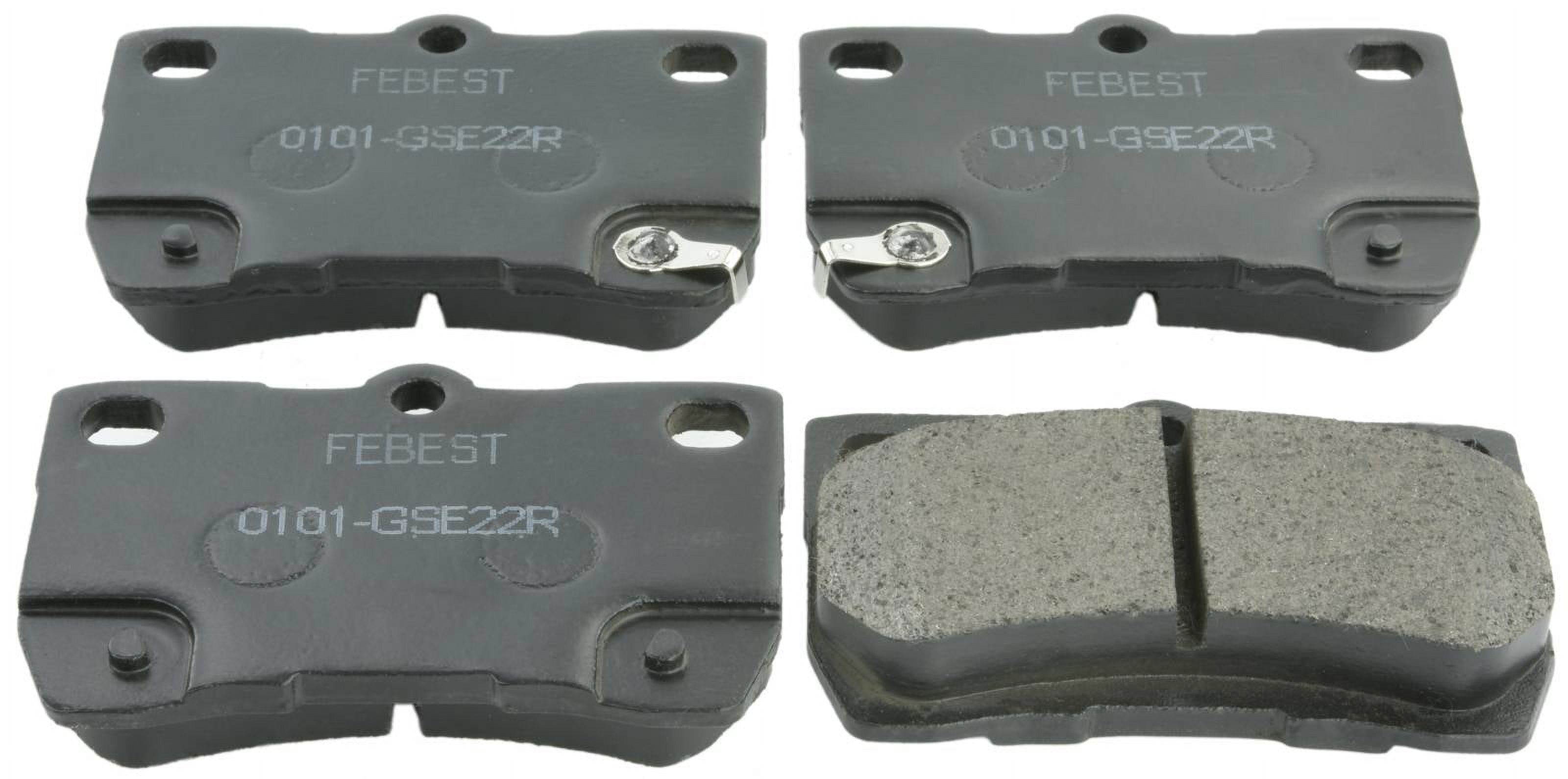 Febest PAD KIT, DISC BRAKE, REAR # 0101-GSE22R OEM 04466-22190 ...