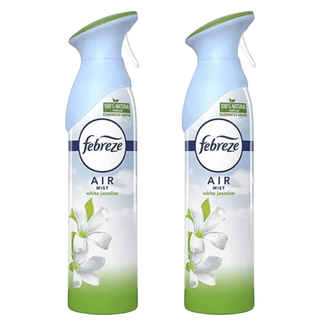 Febreeze Air Mist Air Freshener White Jasmine Scent 10 oz (2 Pack ...