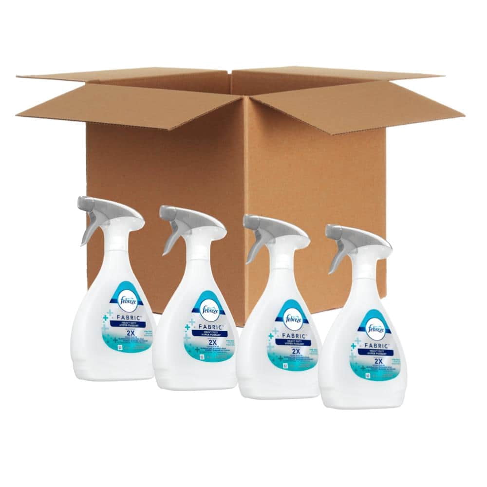 Febreze 27 oz. Crisp Clean Heavy-Duty Odor Eliminating Fabric Freshener ...
