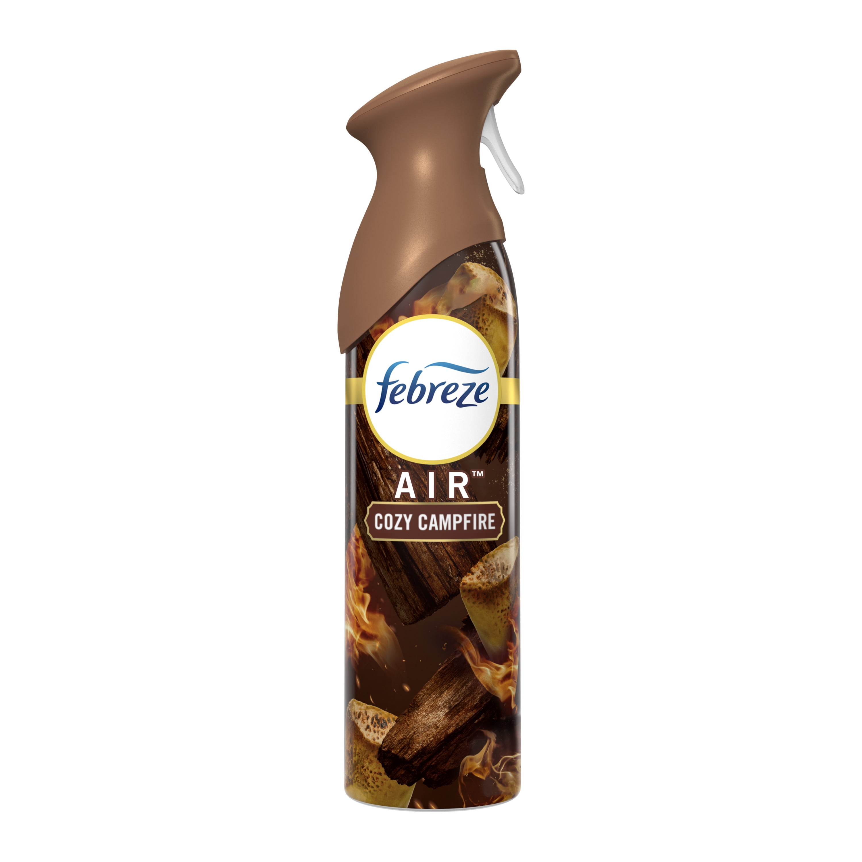 Febreze Air Effects Odor-Fighting Aerosol Spray, Cozy Campfire Scent ...
