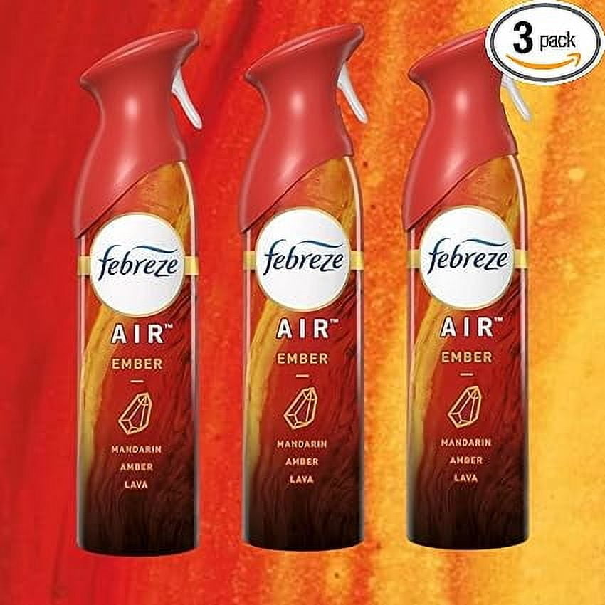 Febreze Air Effects Odor-Fighting Air Freshener,Ember, 8.8 OZ - Pack of ...