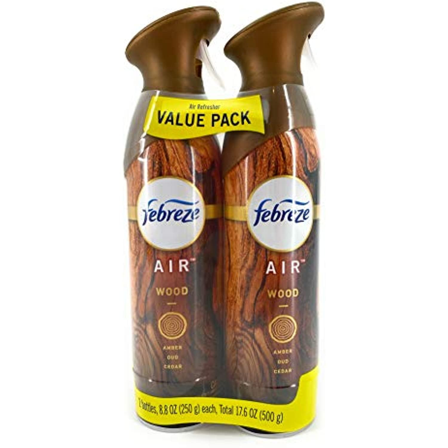 Febreze Air Effects Wood Scent Spray Room Fragrance Freshener, 17.6 ...