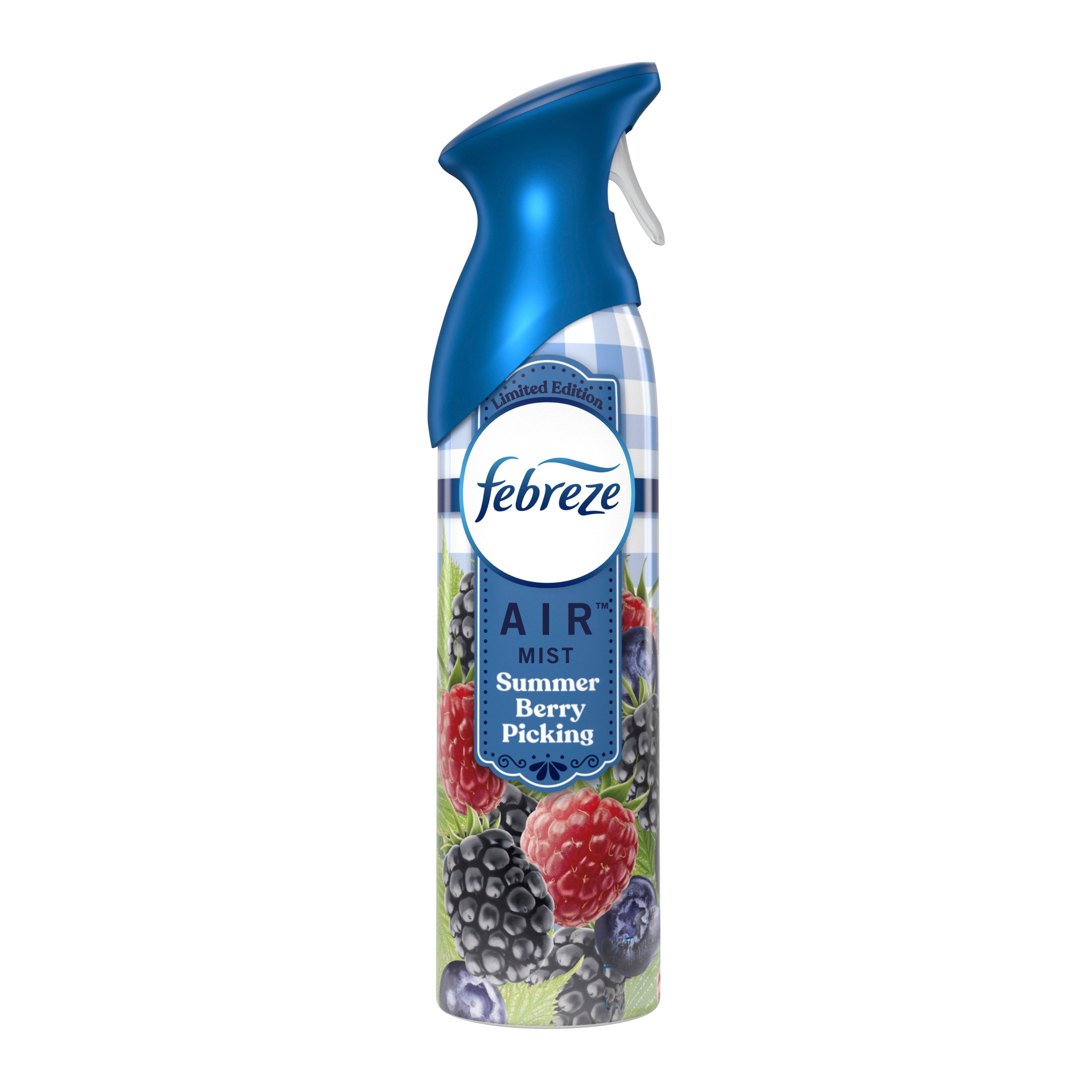 Febreze Air Freshener Odor-Fighting Room Spray - Summer Berry Picking ...