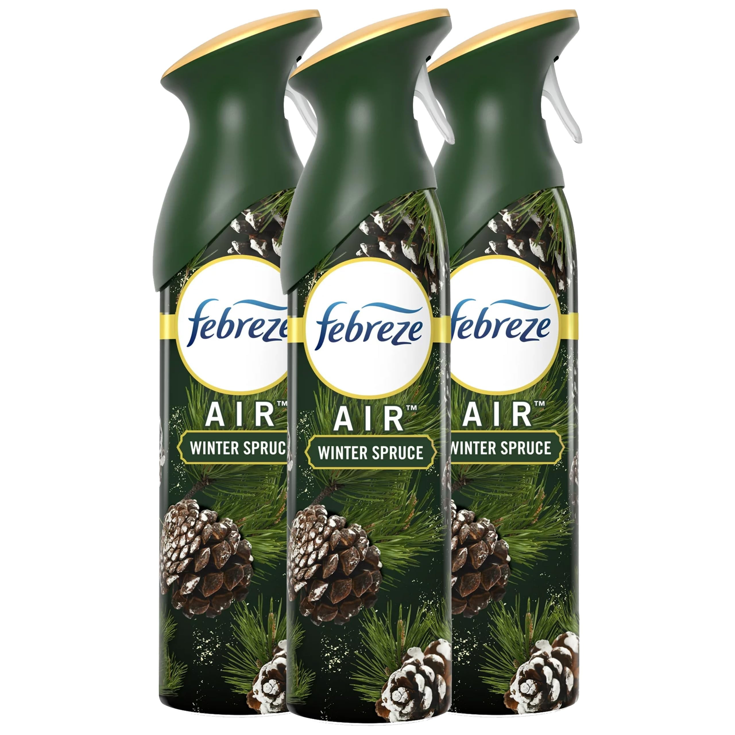 Febreze Odor Clearing Air Freshener Spray, Winter Spruce Pine Scent ...