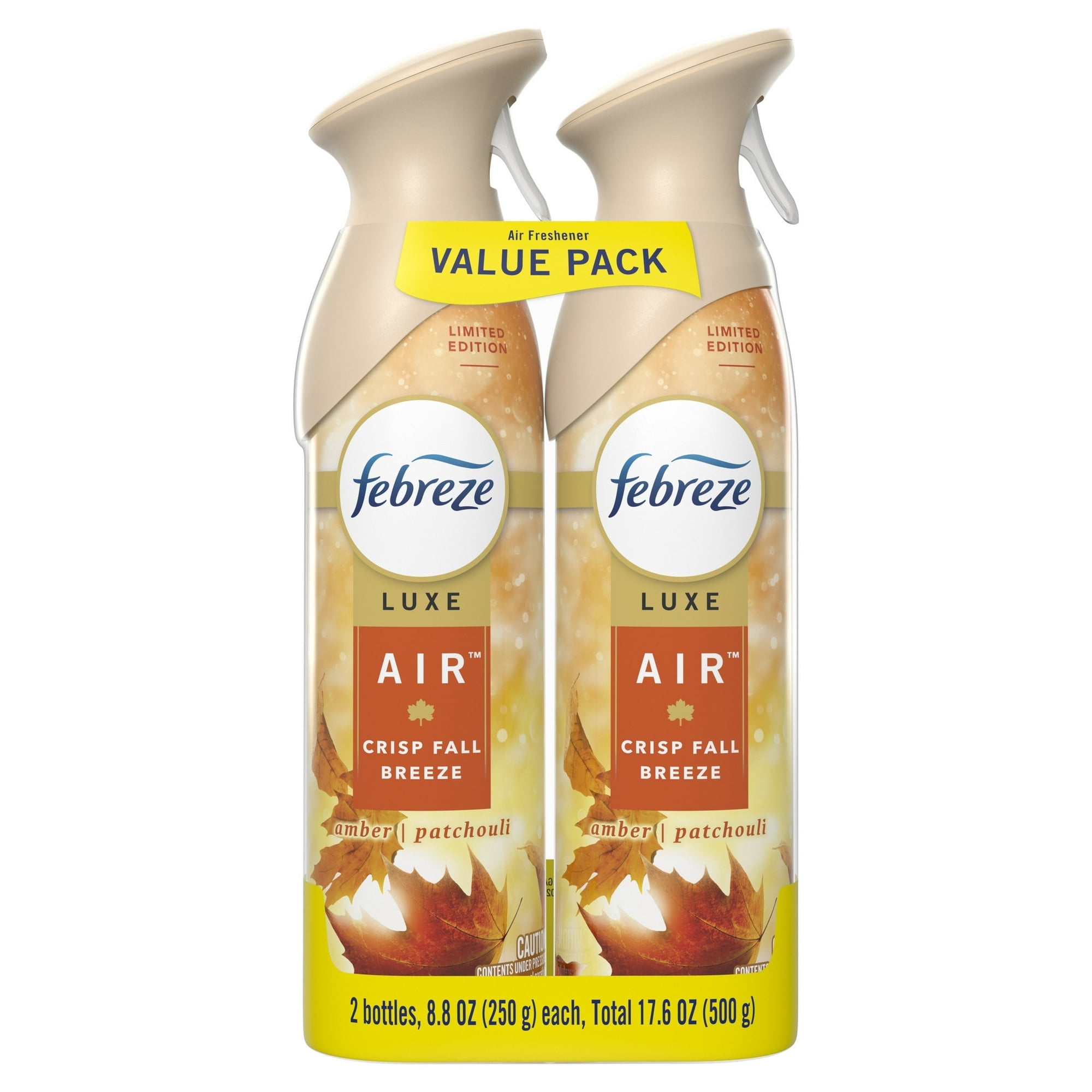 Febreze Air Freshener Spray, Odor-Fighting Room Spray, Crisp Fall ...