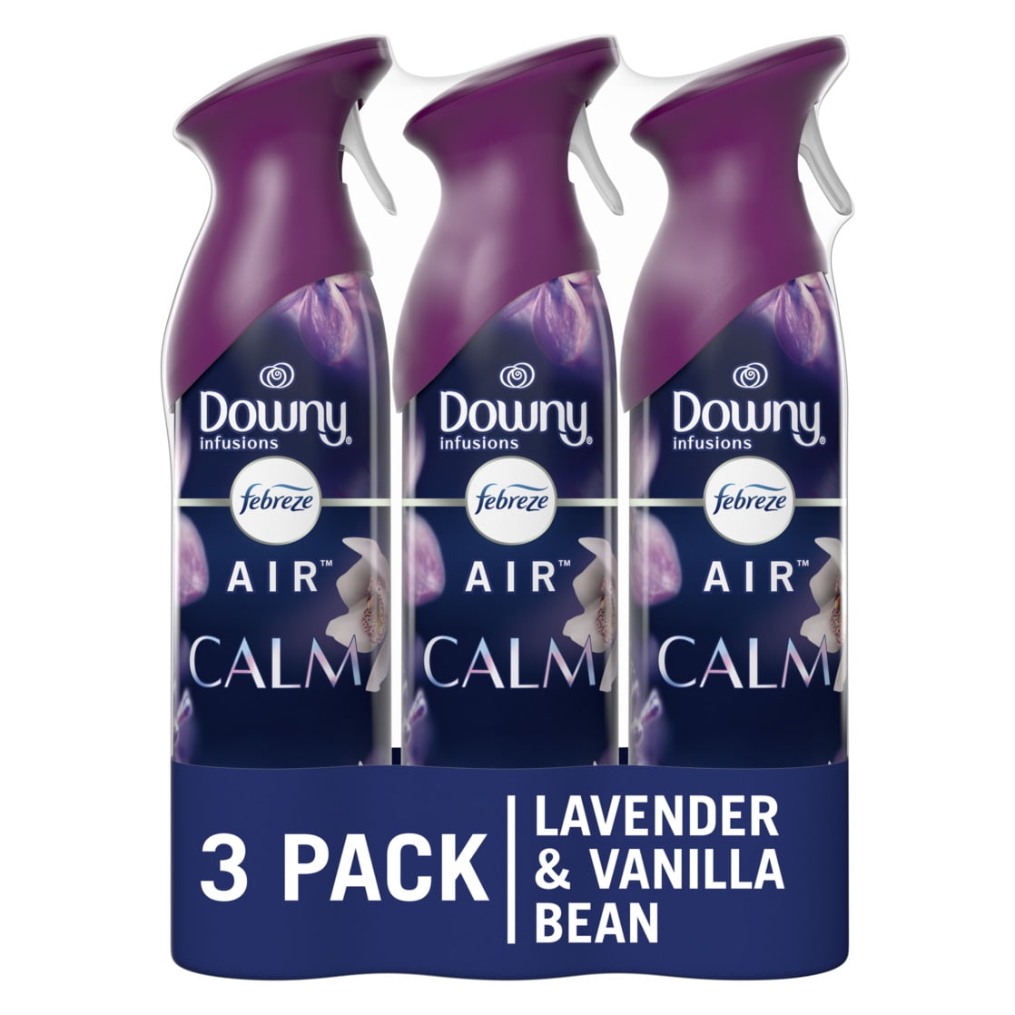 Febreze Air Freshener Spray, Odor-Fighting Room Spray, Downy Calm Scent ...