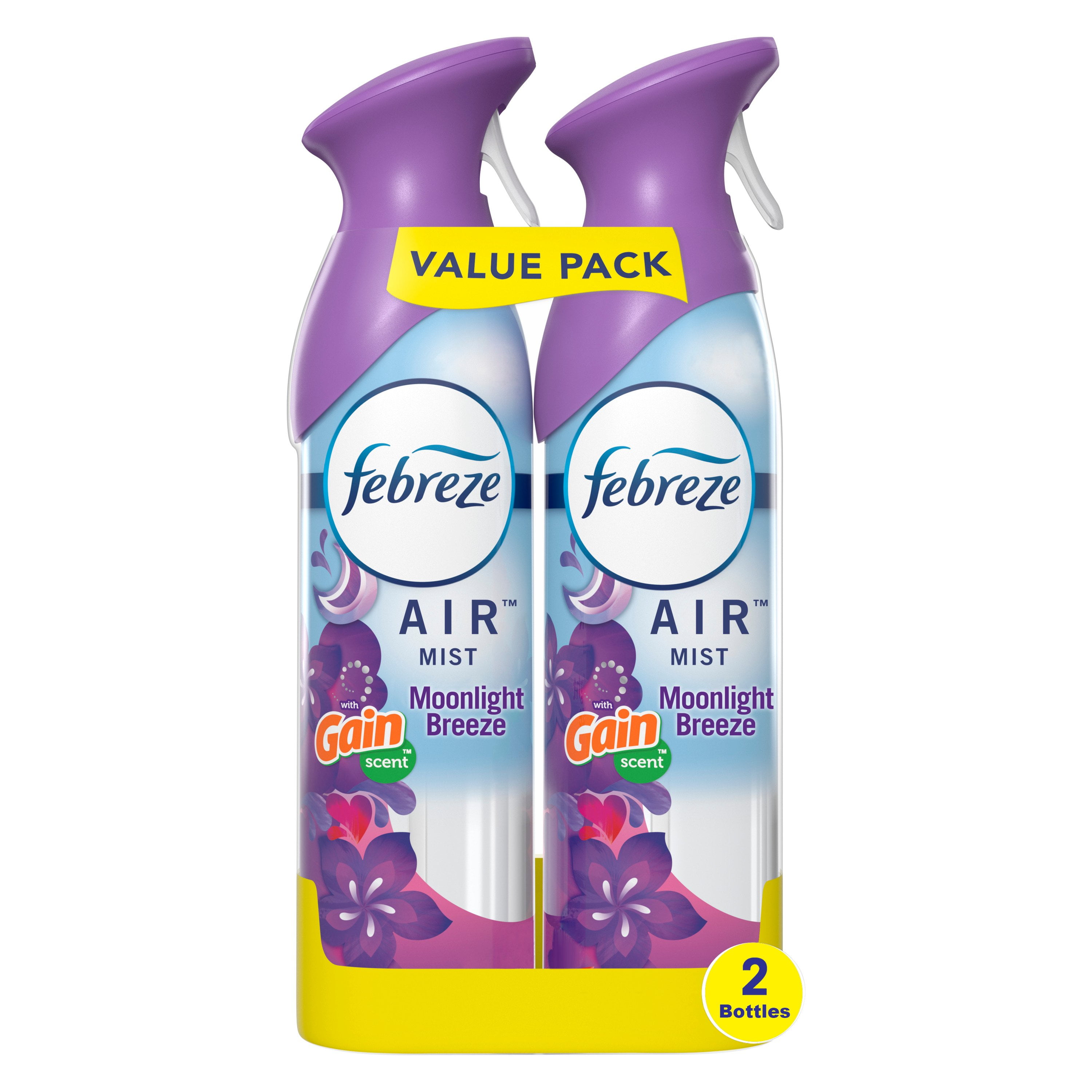 Febreze Air Freshener Spray - Odor-Fighting Room Spray - Gain Moonlight ...