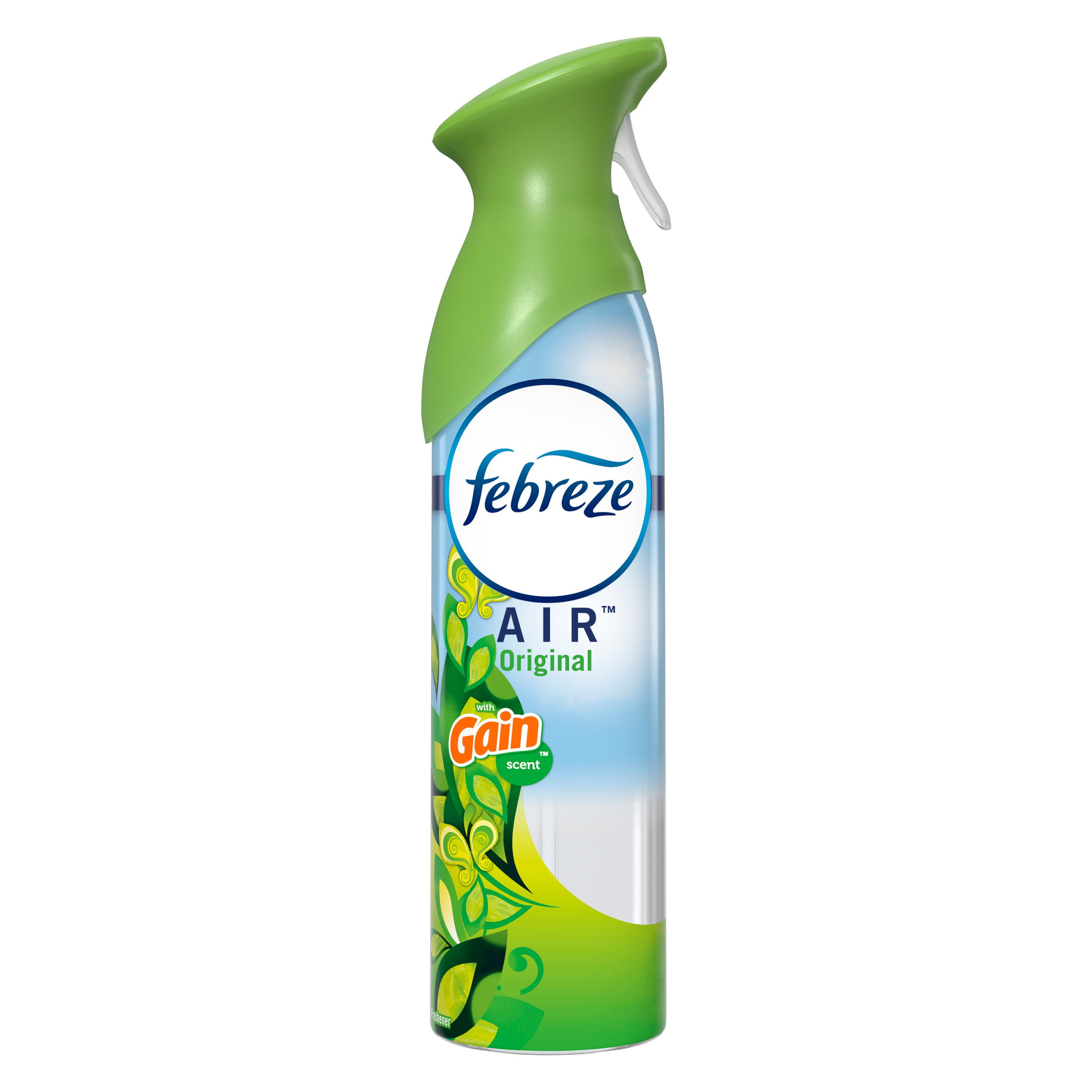 Febreze Air Freshener Spray - Odor-Fighting Room Spray - Gain Original ...