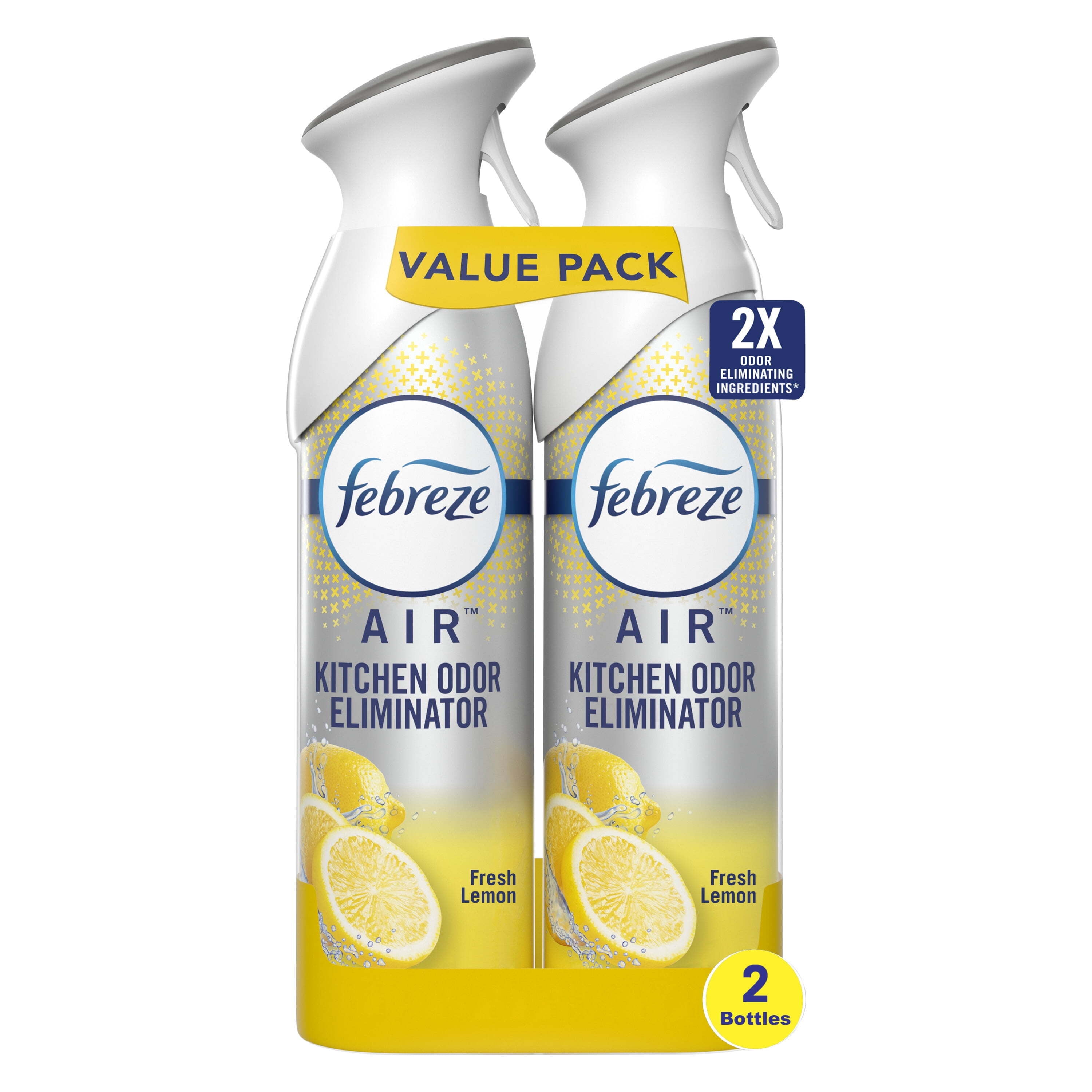 Febreze Air Freshener Spray, Odor-Fighting Room Spray, Lemon, Kitchen ...