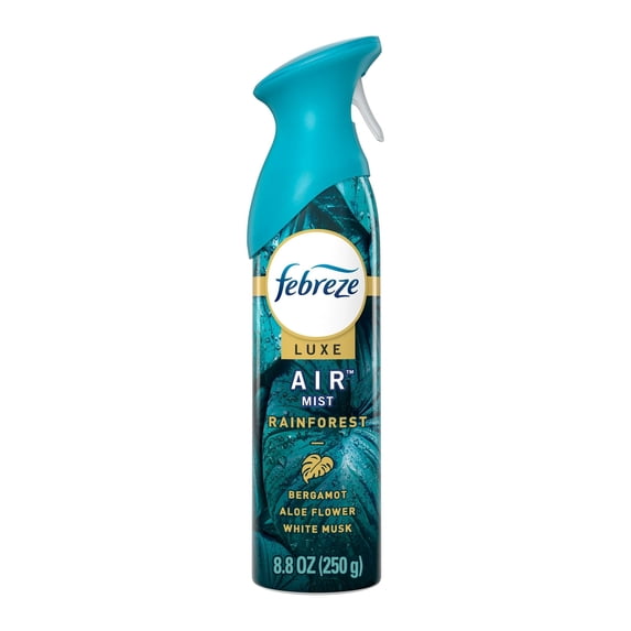 Febreze Air Freshener Spray, Odor-Fighting Room Spray, Rainforest, 8 ...