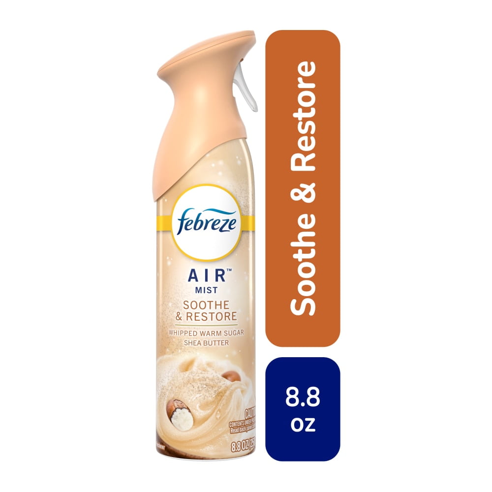 Febreze Air Freshener Spray Odor-Fighting Room Spray Soothe & Restore ...