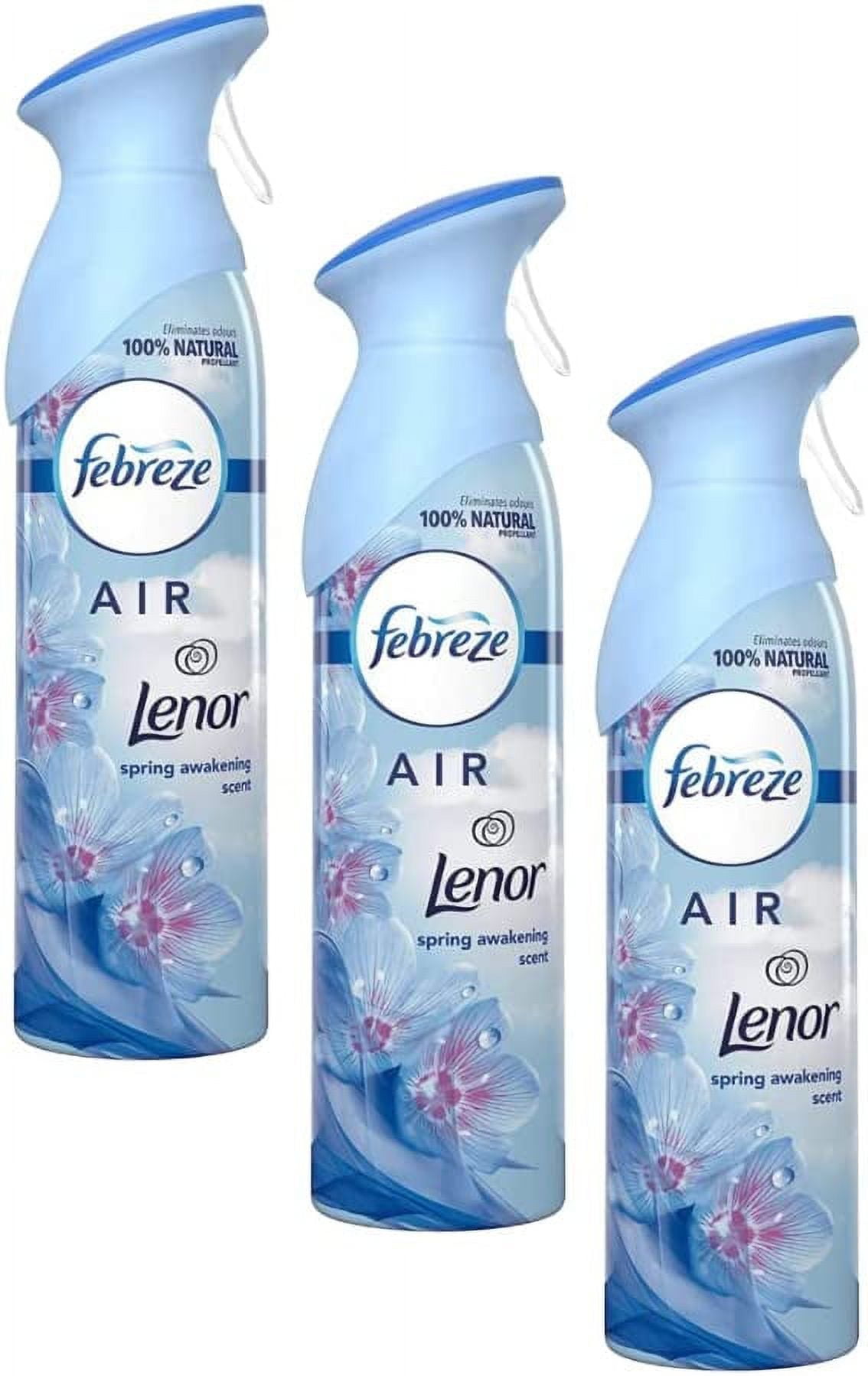 Febreze Air Odor-Eliminating Air Freshener Spray For Strong Odor, Lenor ...