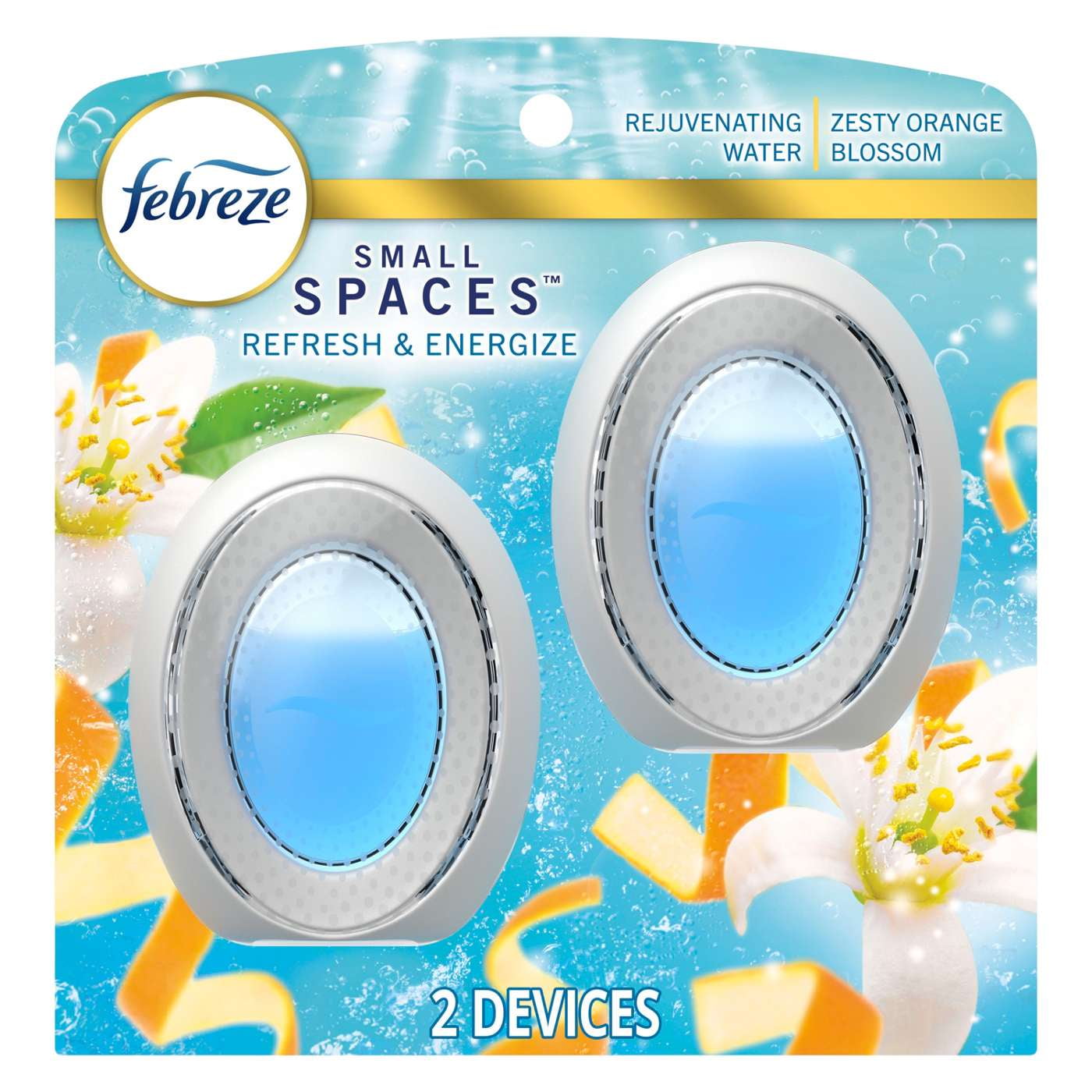 Febreze Bathroom Air Freshener - Refresh & Energize 2 ct - Walmart.com