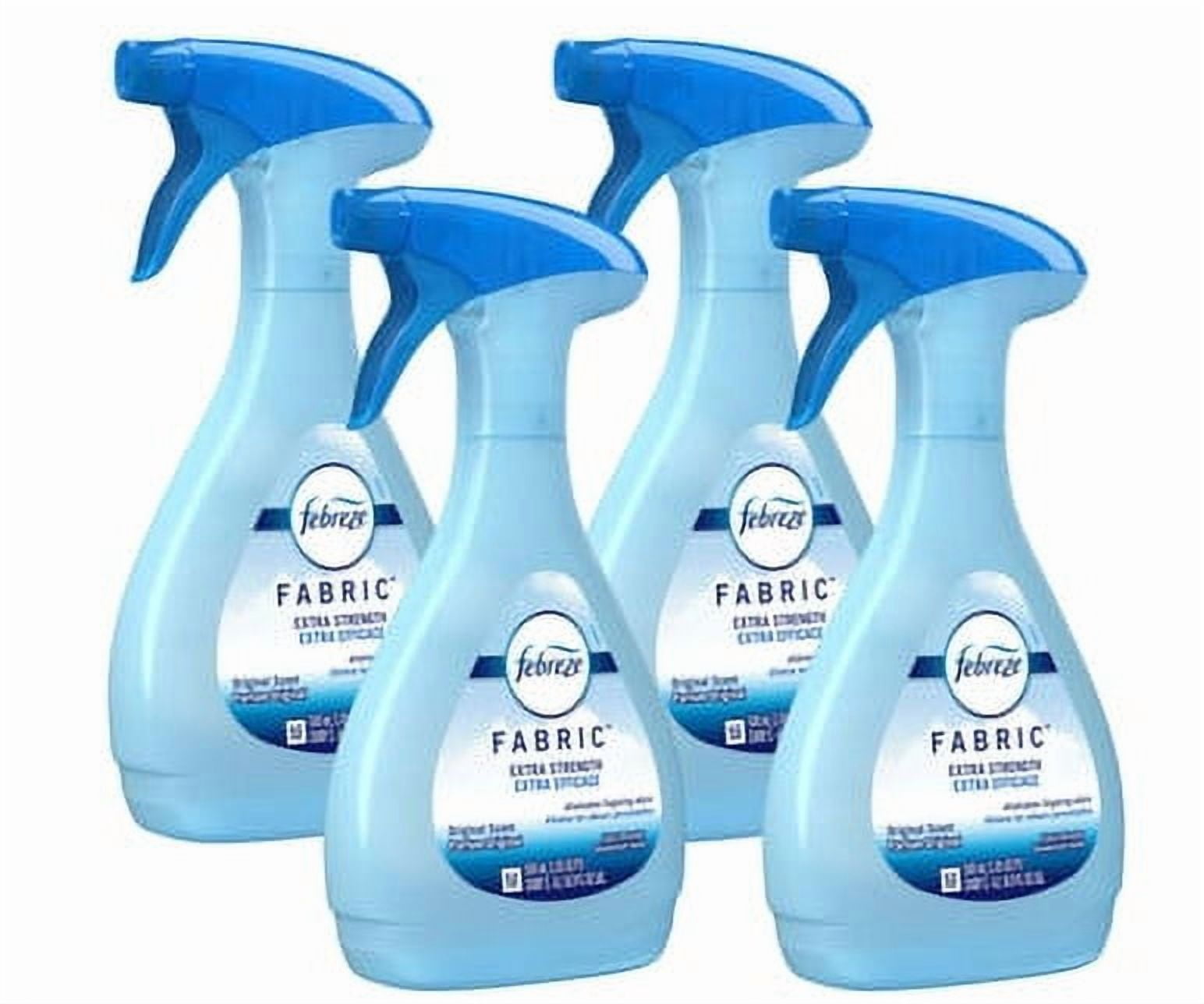 Febreze Extra Strength Original Scent Fabric Odor Eliminator, 500ml (4 ...
