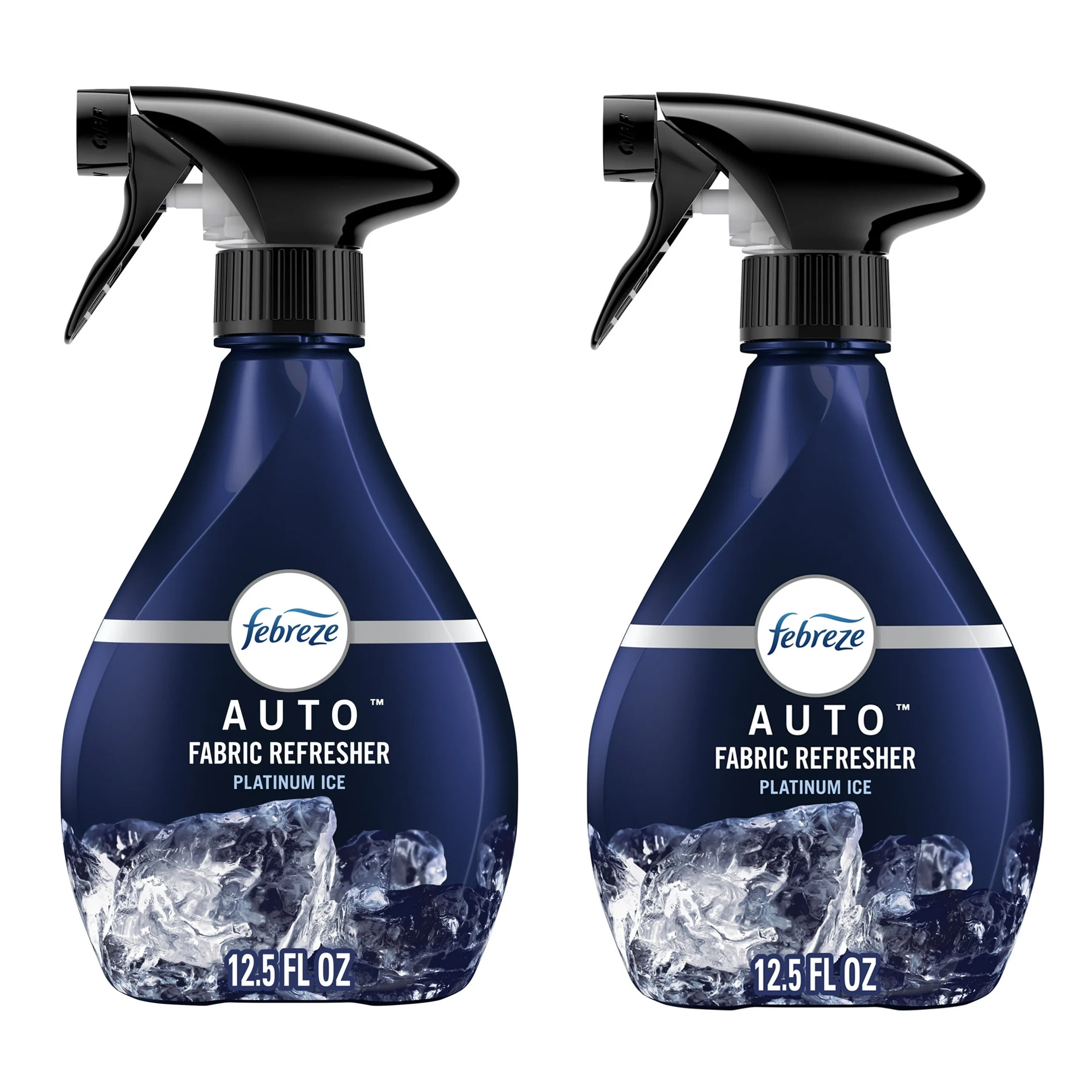 Febreze Fabric AUTO Car Spray Air Freshener, Odor Fighting, Platinum ...