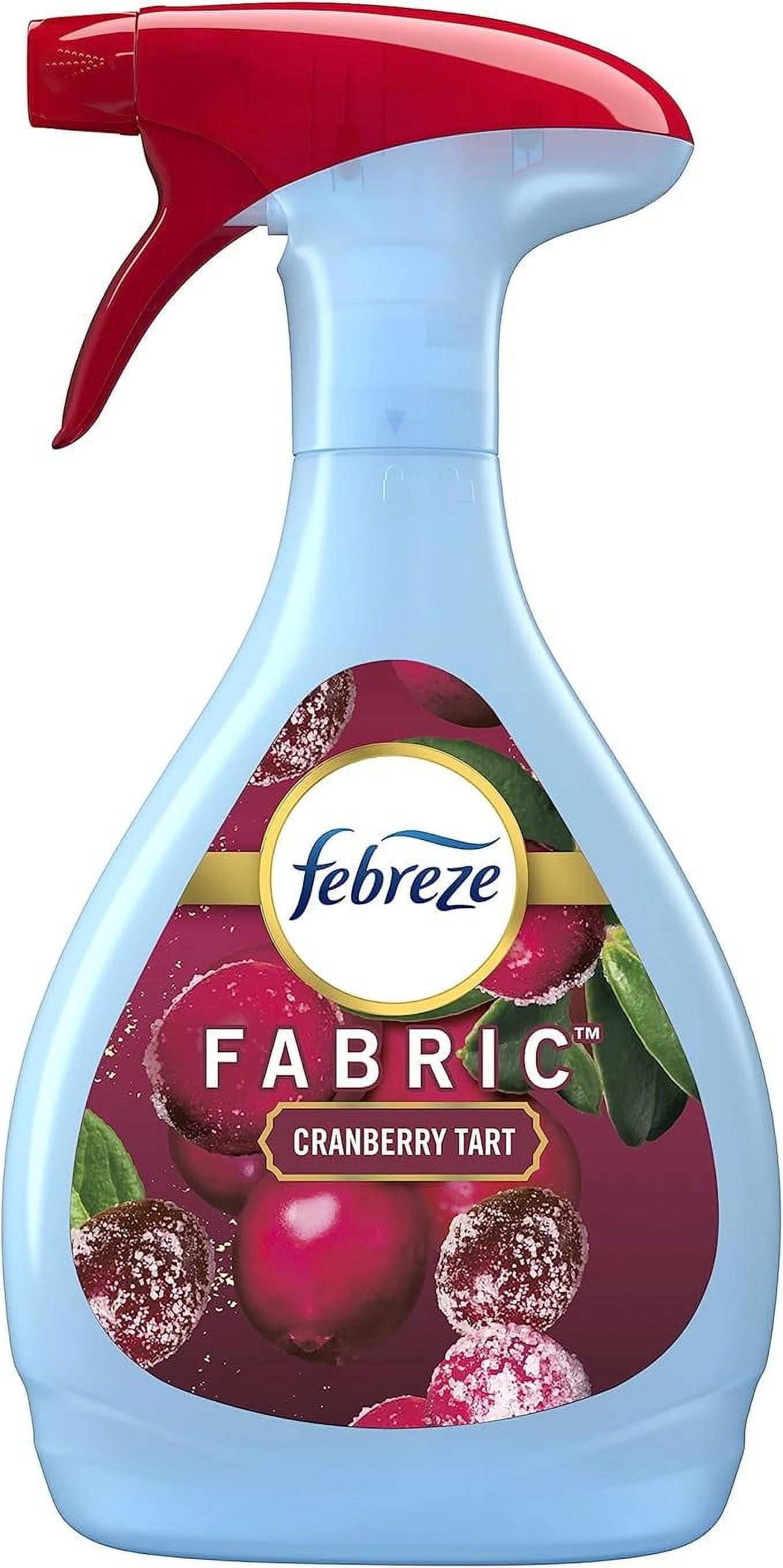 Febreze Fabric Cranberry Tart- Limited Edition - Fabric Refresher, 27 Fl Oz (Pack of 1), Red ...