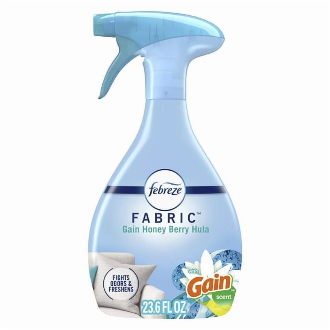 Febreze Fabric Spray Air Freshener, Odor-Fighting, Gain Honey Berry ...