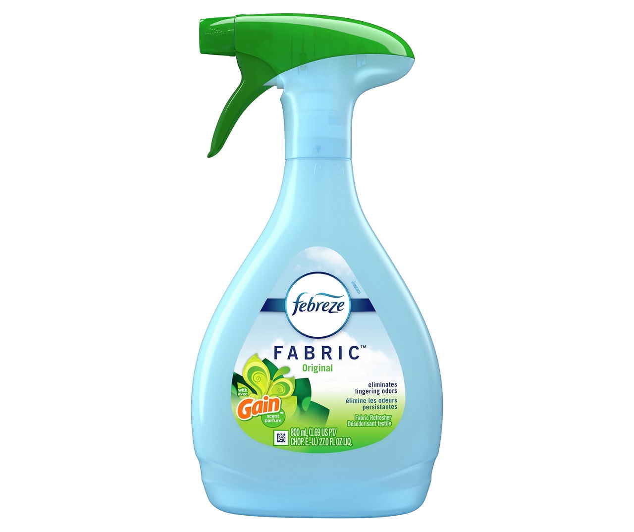 Febreze Febreze Odor-Eliminating Fabric Refresher with Gain, Original, 27 fl oz - Walmart.com