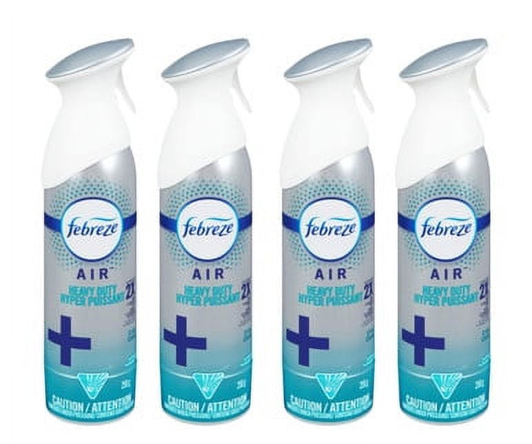 Febreze Heavy Duty Fabric Odor-Eliminating Air Freshener, 250g (4-Pack ...