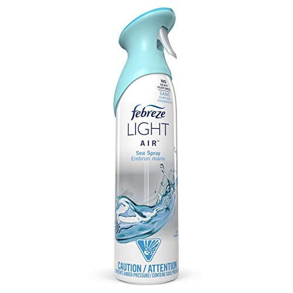 Febreze Light Odor-Eliminating Air Freshener, Sea Spray, 8.8 fl oz ...