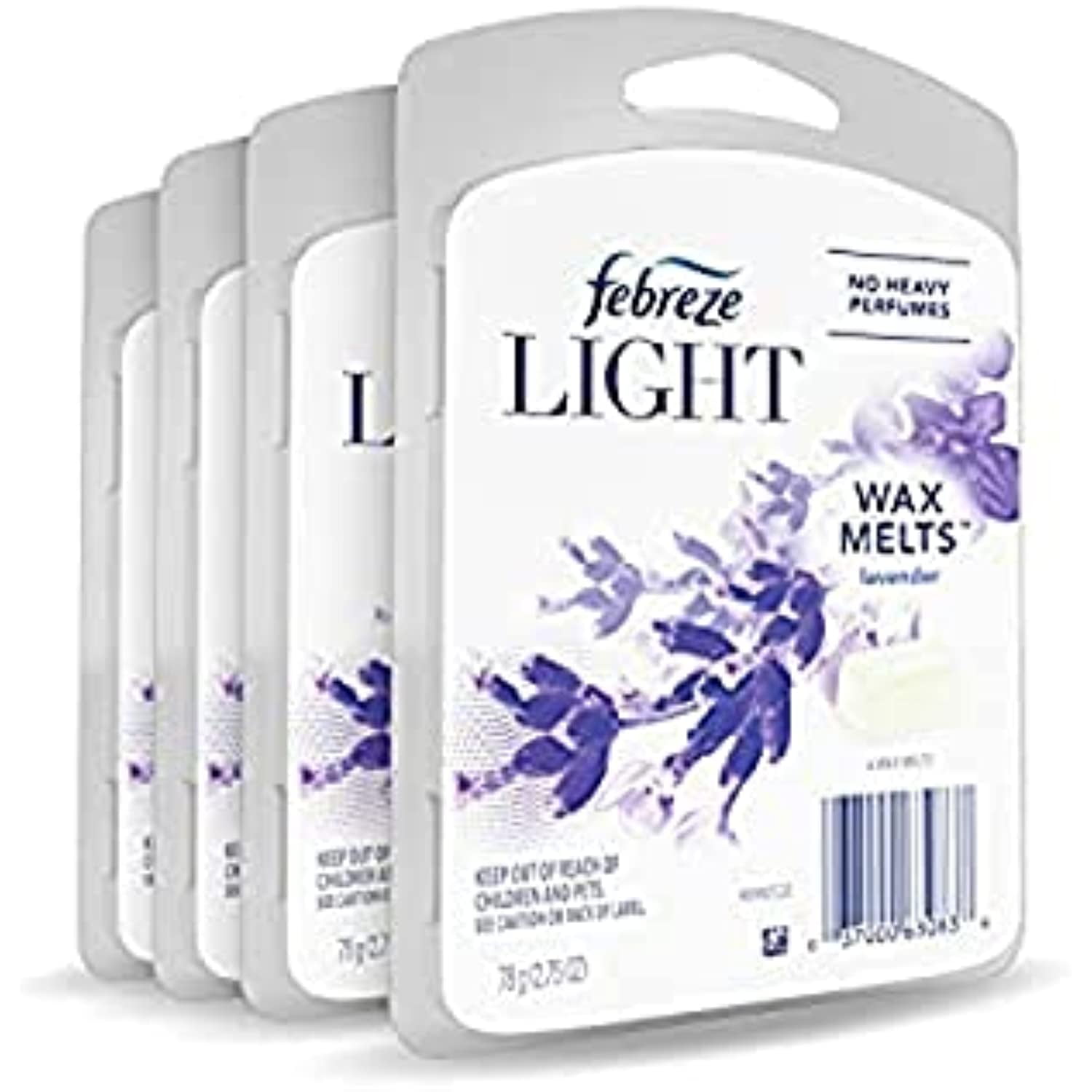 Febreze Light Wax Melts, Air Freshener And Odor Eliminator, Lavender, 6 ...