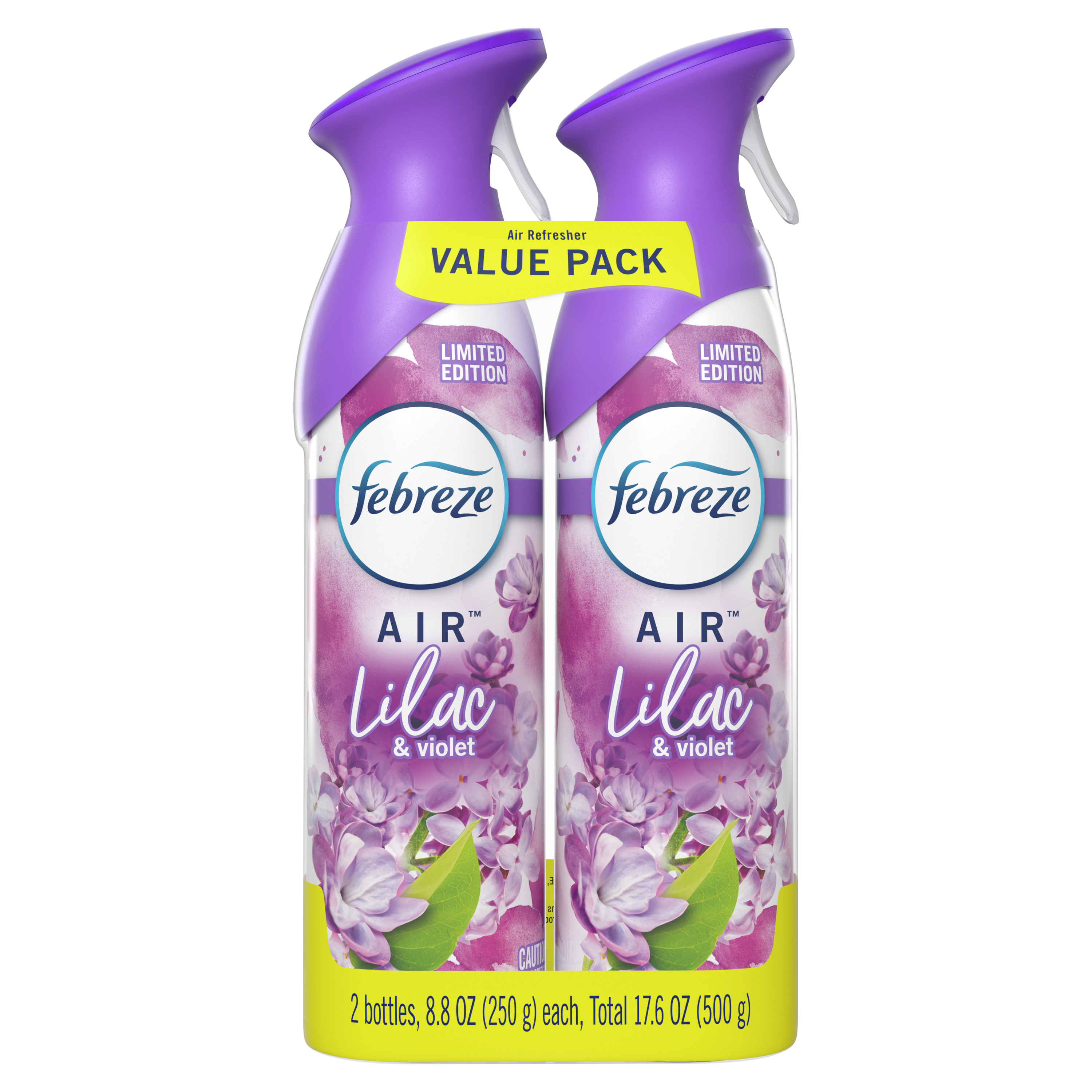 Febreze Room Odor-Eliminating Air Freshener Spray, Lilac and Violet, 2 ...