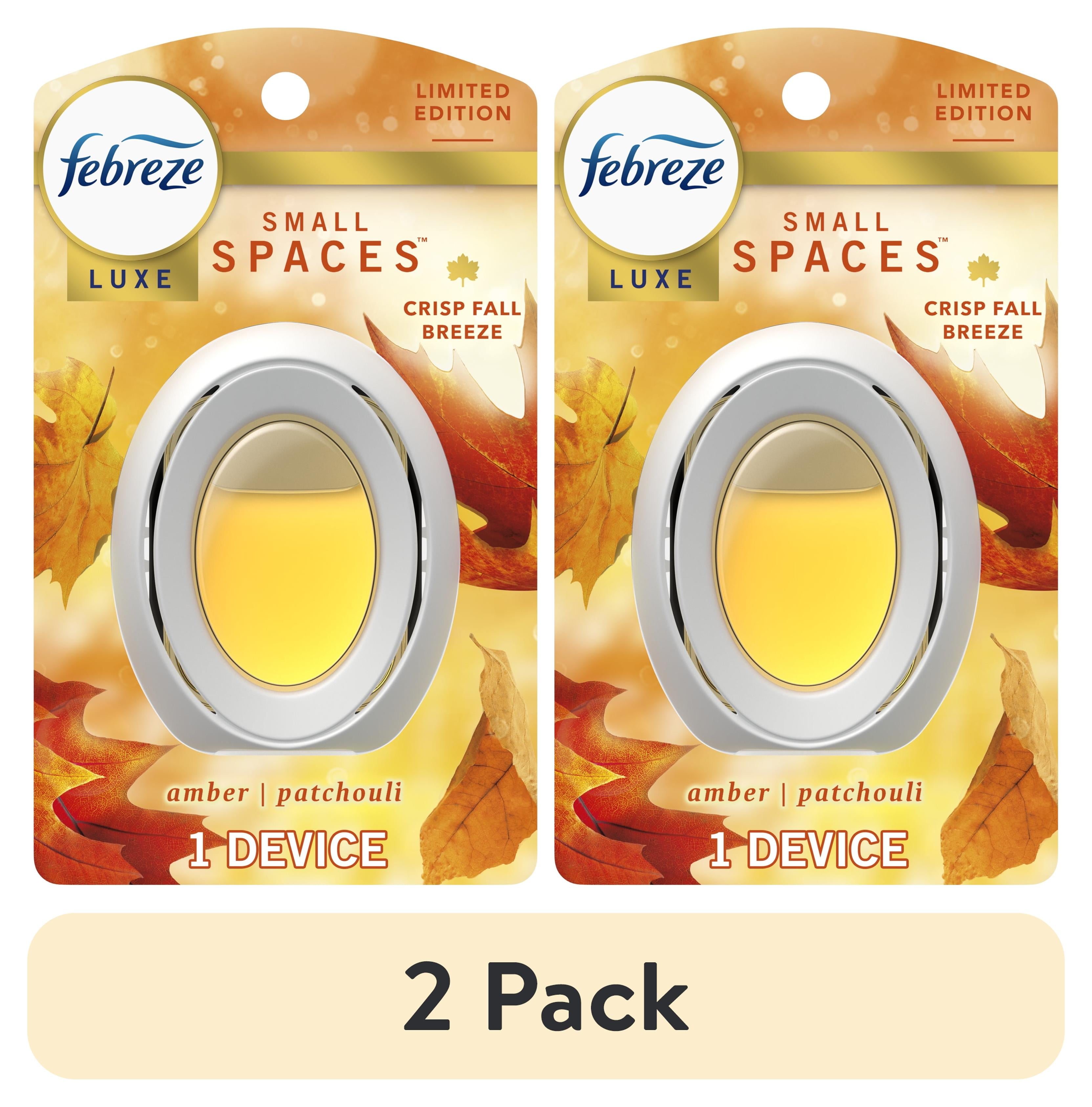 (2 pack) Febreze Odor Fighter Small Spaces Air Freshener Crisp Fall ...