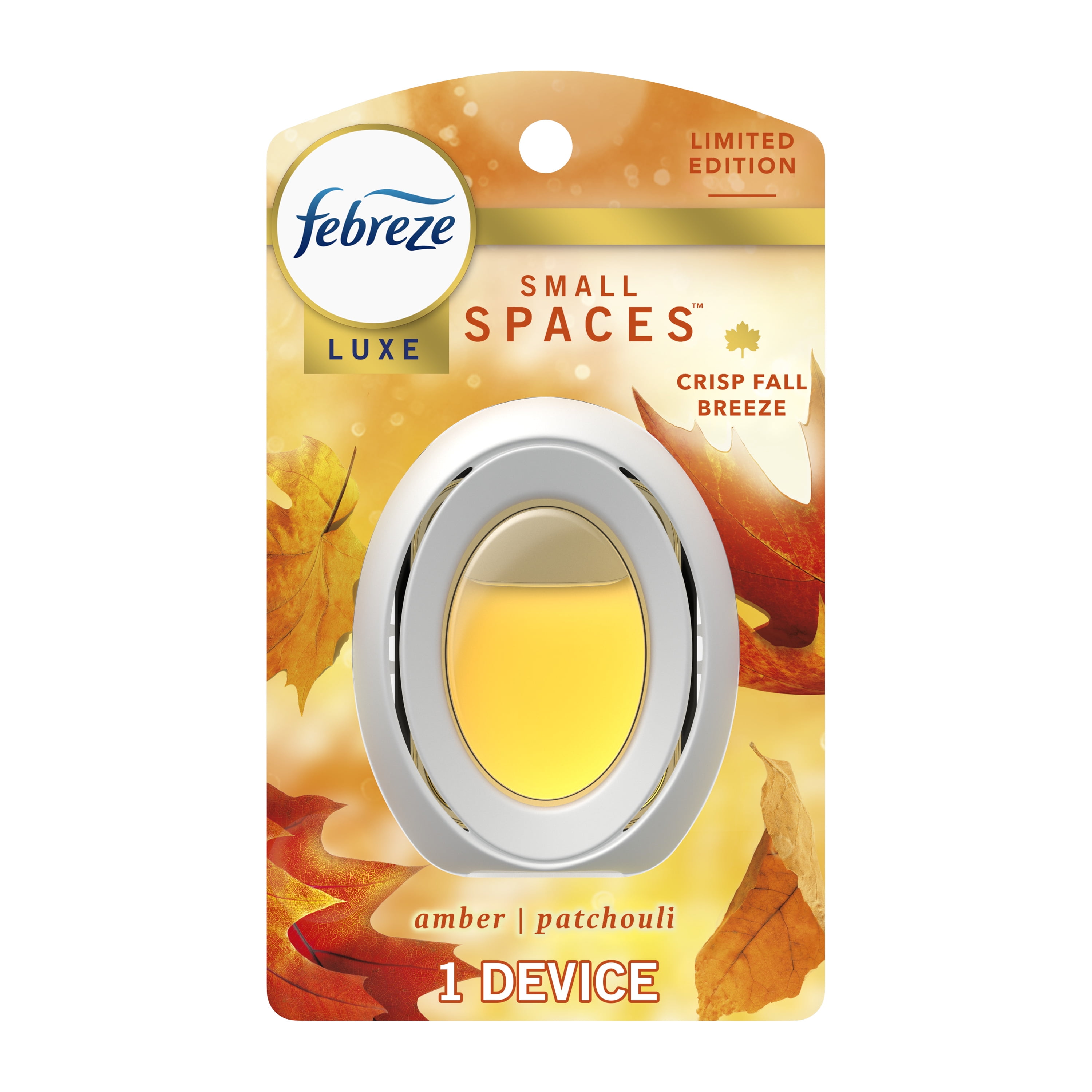 Febreze Odor Fighter Small Spaces Air Freshener Crisp Fall Breeze, 1ct ...