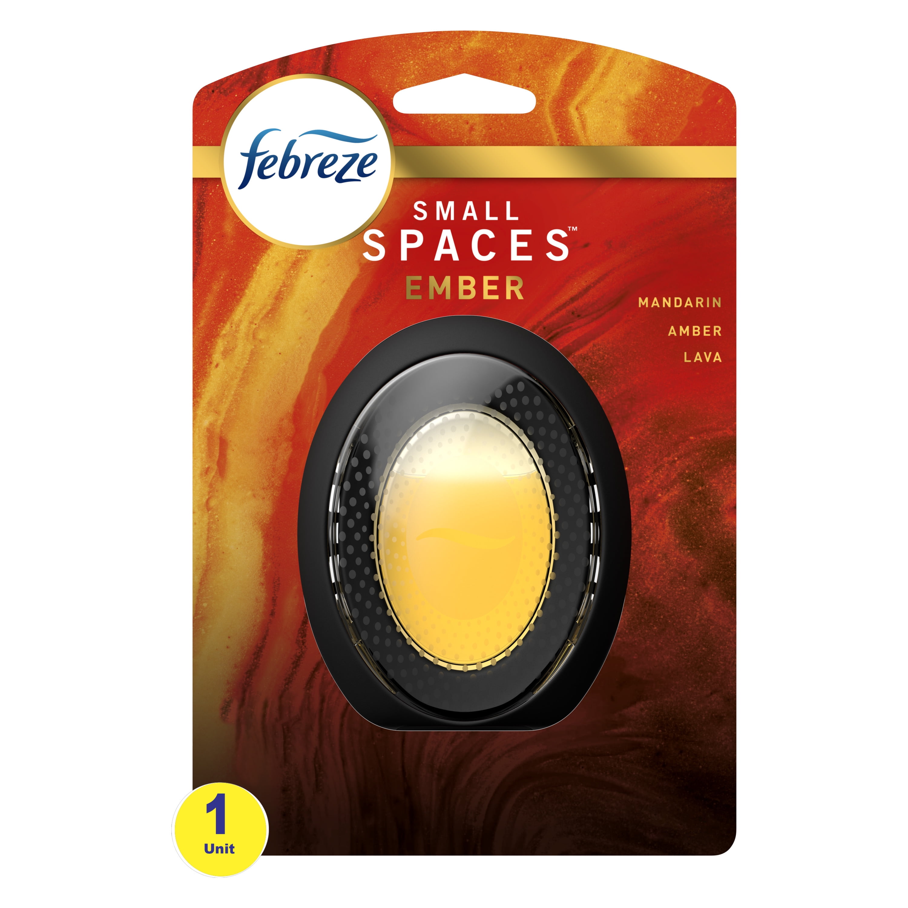 Febreze Odor Fighter Small Spaces Air Freshener Ember, .25 fl. oz ...