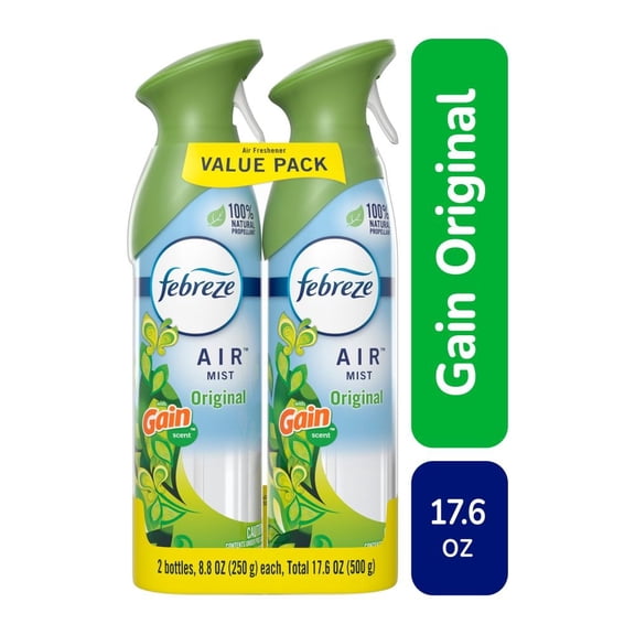 Febreze Air Refresher - With Gain Moonlight Breeze Scent - With New ...