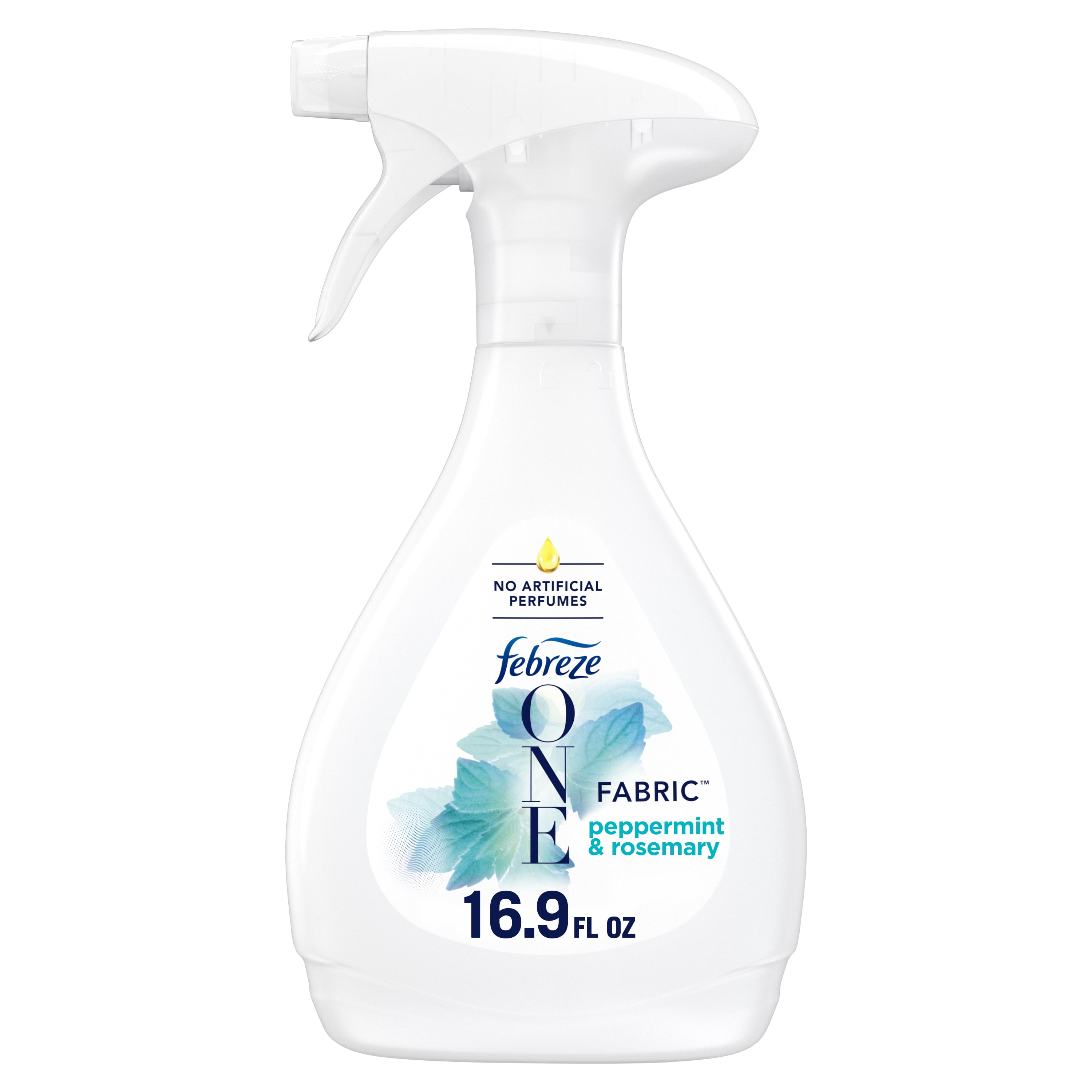 Febreze One Odor-Eliminating Fabric Spray, Peppermint, 16.9 fl oz ...