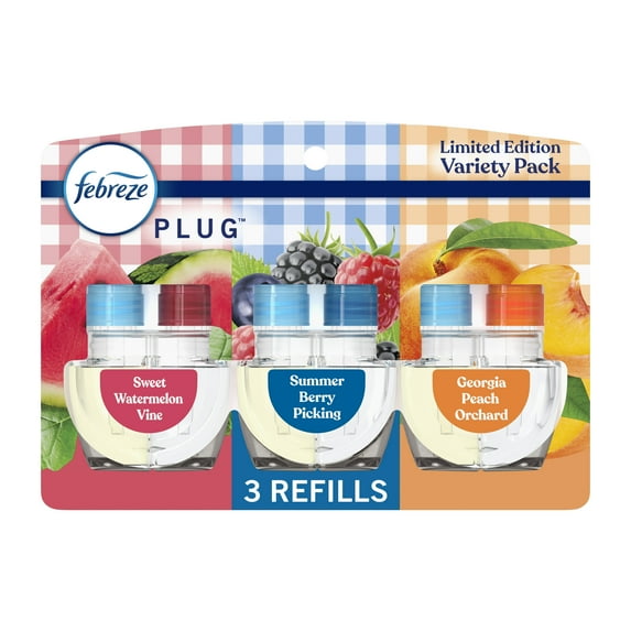 Febreze Plug In Air Freshener, Odor-Fighting Scented Oil Refill, Spring ...