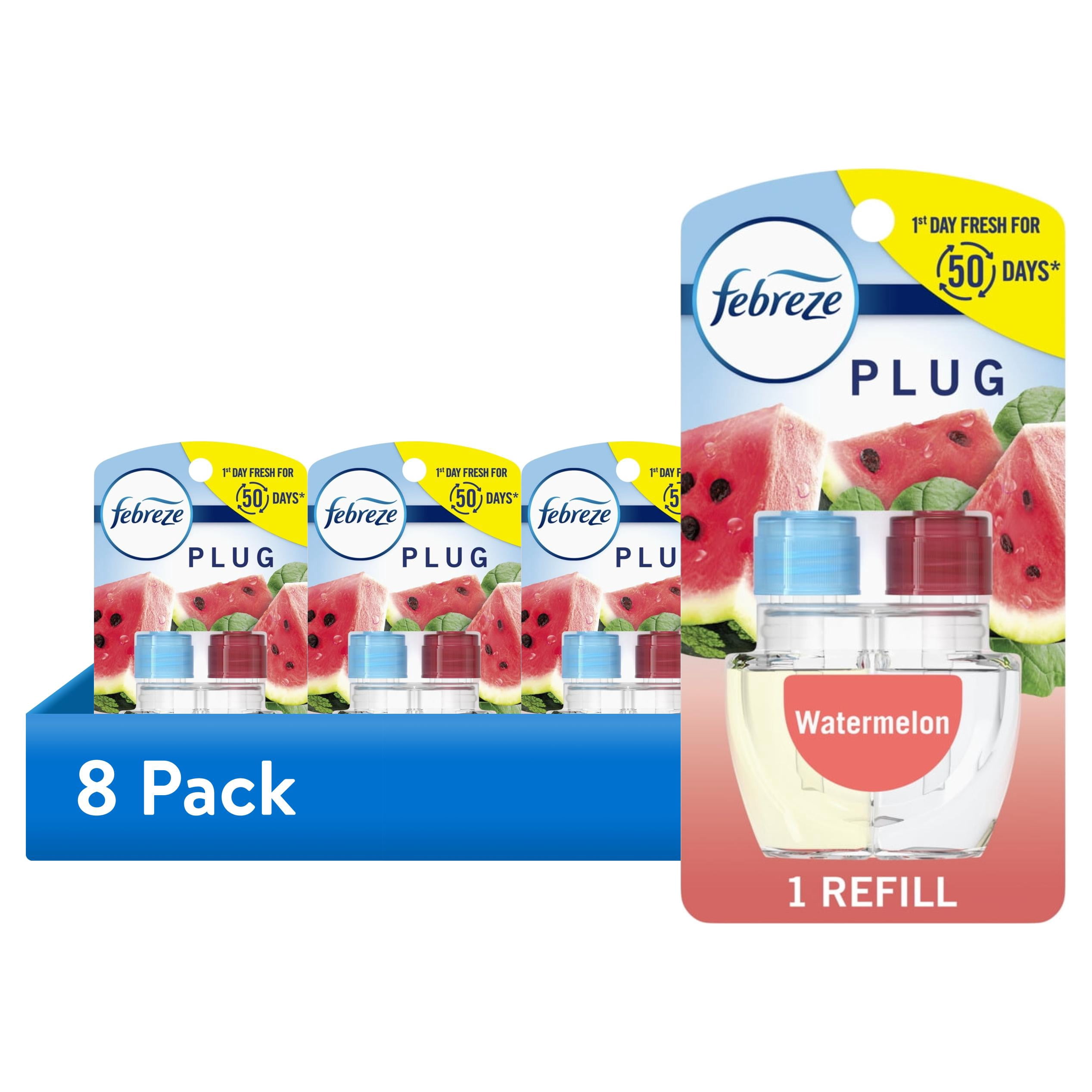 (8 pack) Febreze Plug In Air Freshener, Odor-Fighting Scented Oil ...
