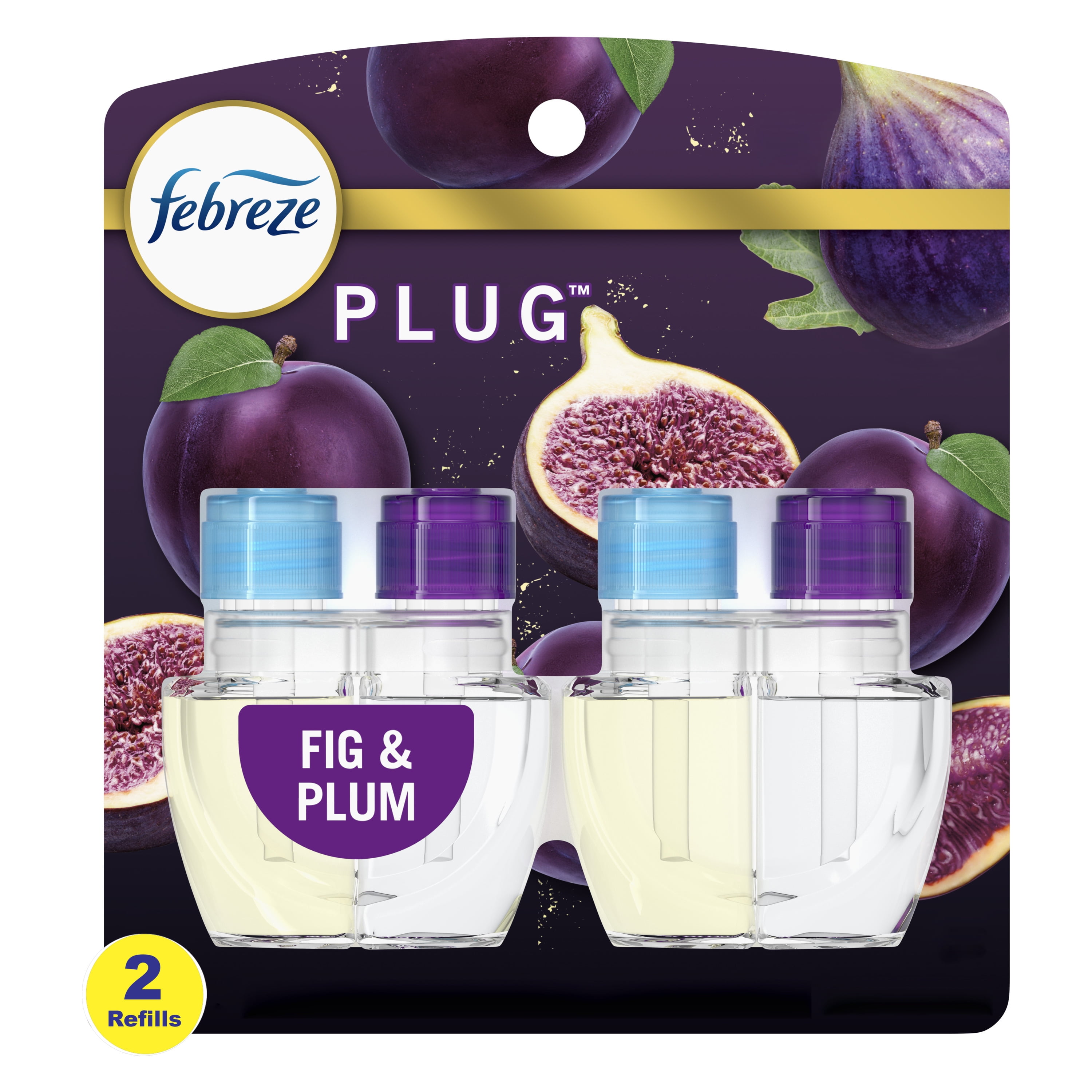 Febreze Fade Defy Plug Air Freshener Refills, Fig & Plum Limited ...