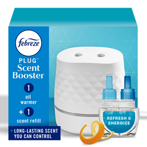 Febreze Scent Booster for Plug-in Air Fresheners, Adjustable Oil ...
