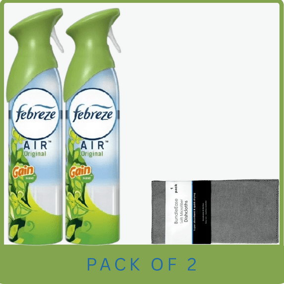 Febreze Room Spray Air Freshener, Odor-Eliminating Gain Original, 8.8 ...