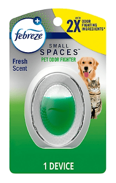 Febreze Small Spaces Air Freshener, 45-Day Odor Fighter for Tight ...