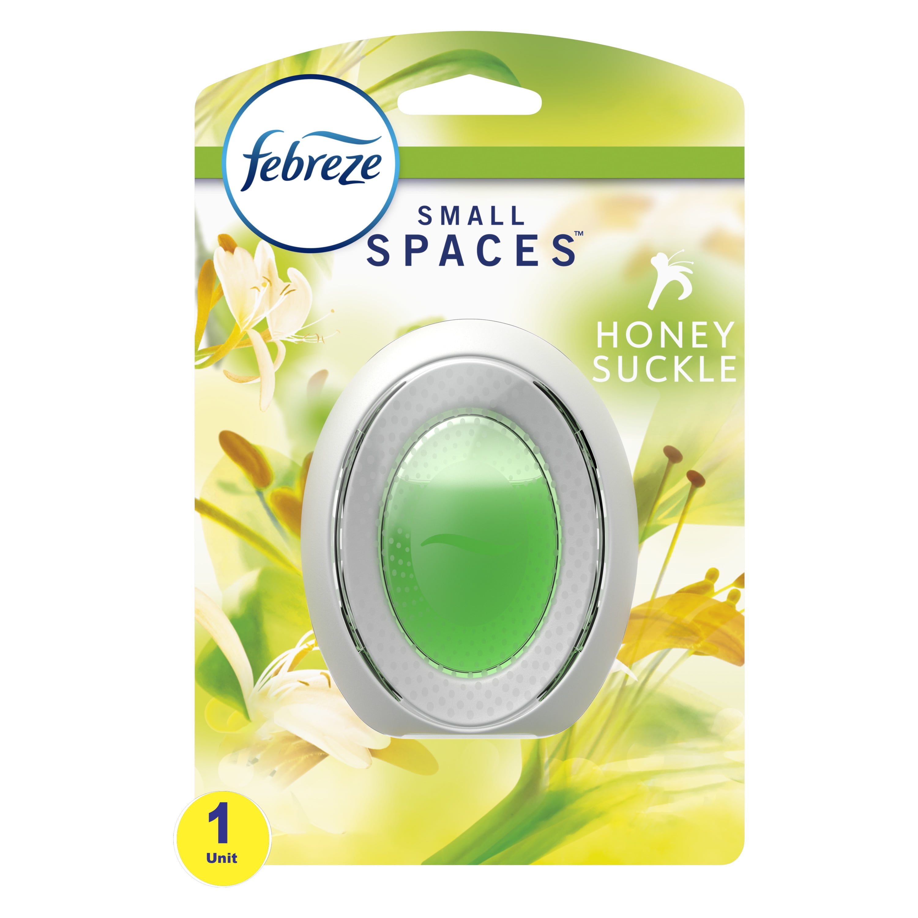 Febreze Small Spaces Air Freshener Honeysuckle, .25 fl. oz. - Walmart.com