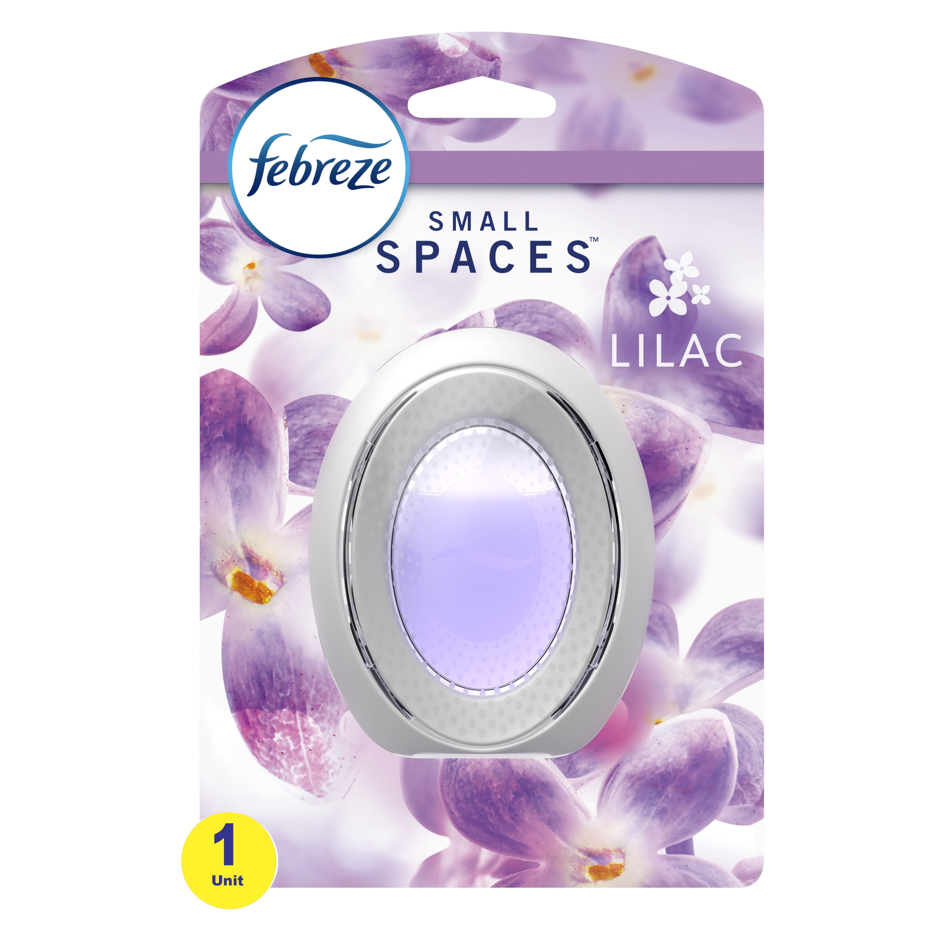 Febreze Small Spaces Air Freshener Lilac, .25 fl. oz. - Walmart.com