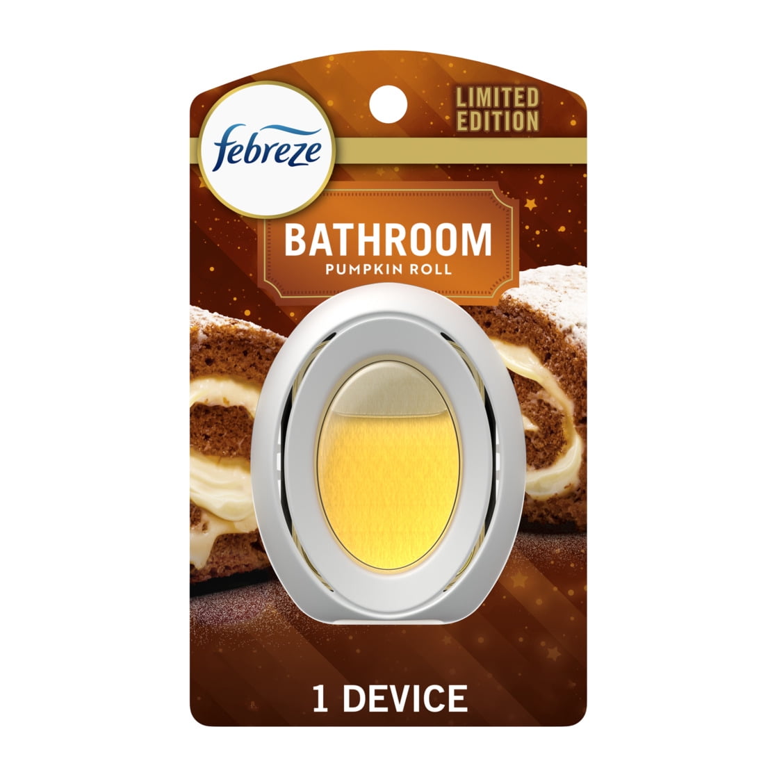 Febreze Small Spaces Cozy Pumpkin Patch Air Freshener, Odor-Eliminating ...