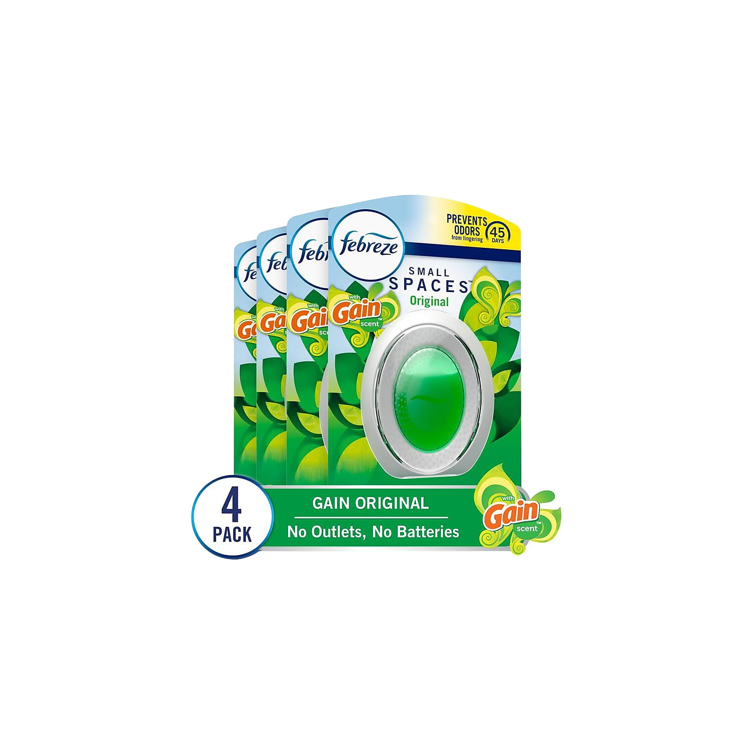 Febreze Small Spaces Air Freshener Solid Gain Original Scent 0.25 fl ...