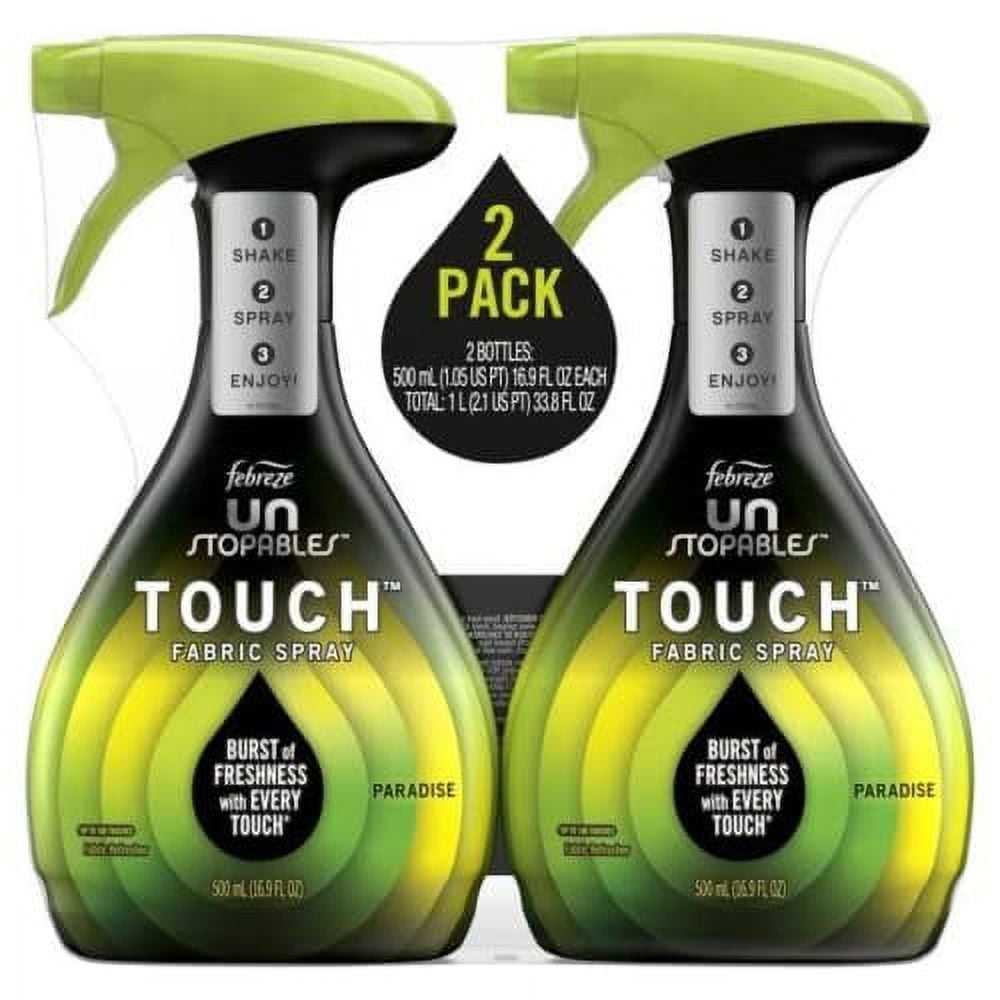 Febreze Unstopables Touch Fabric Spray, Burst Of Freshness W/ Every ...