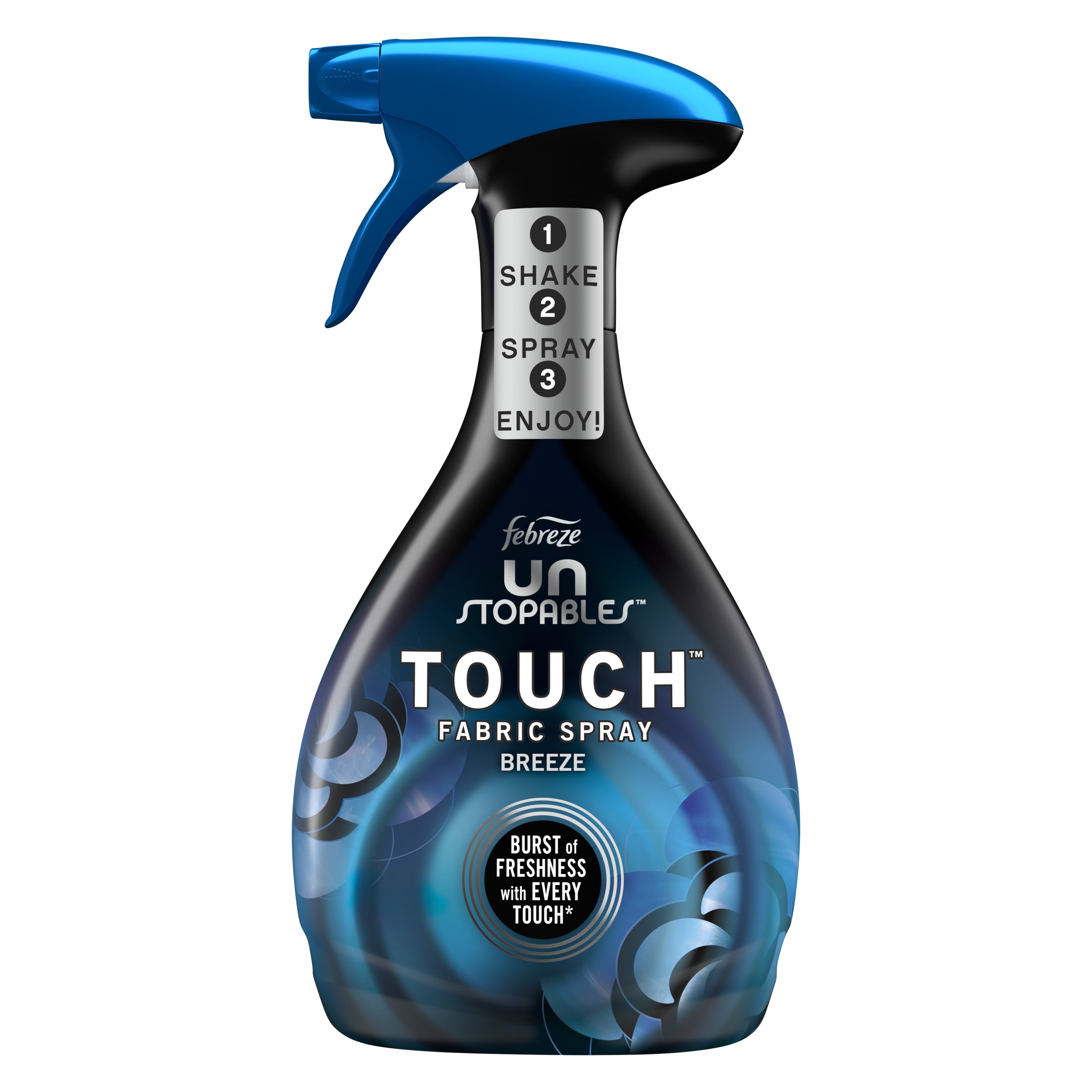 Febreze Unstopables Touch Fabric Spray and Odor Fighter, Breeze, 27 oz ...