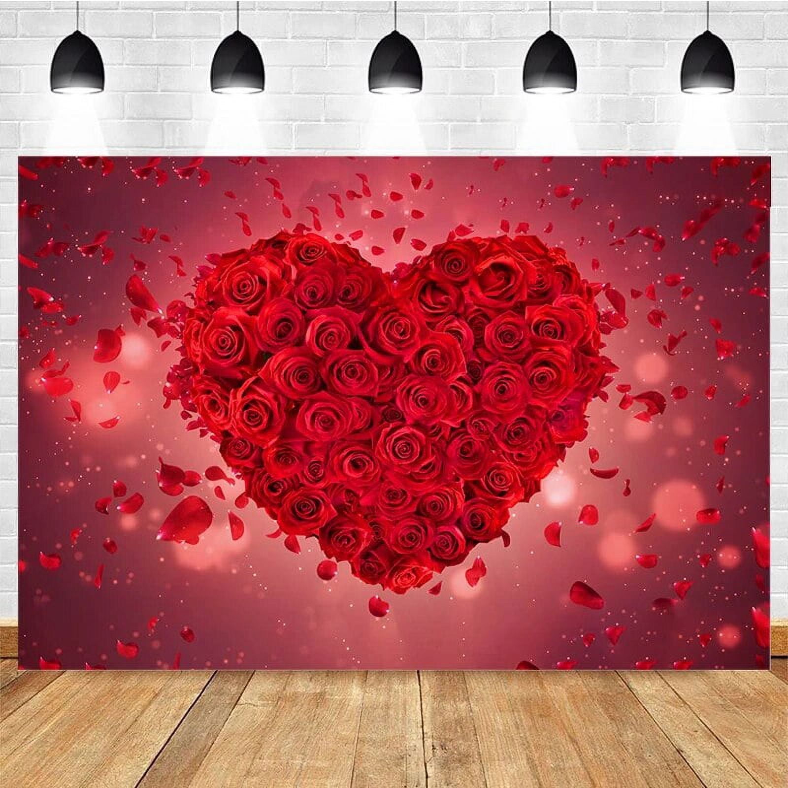 February 14 Valentine's Day Photography Backdrops Wedding Bridal Shower ...