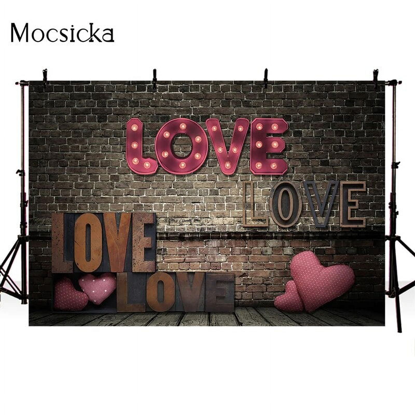 February 14th Valentine's Day Photography Backdrops Wedding Decoration ...