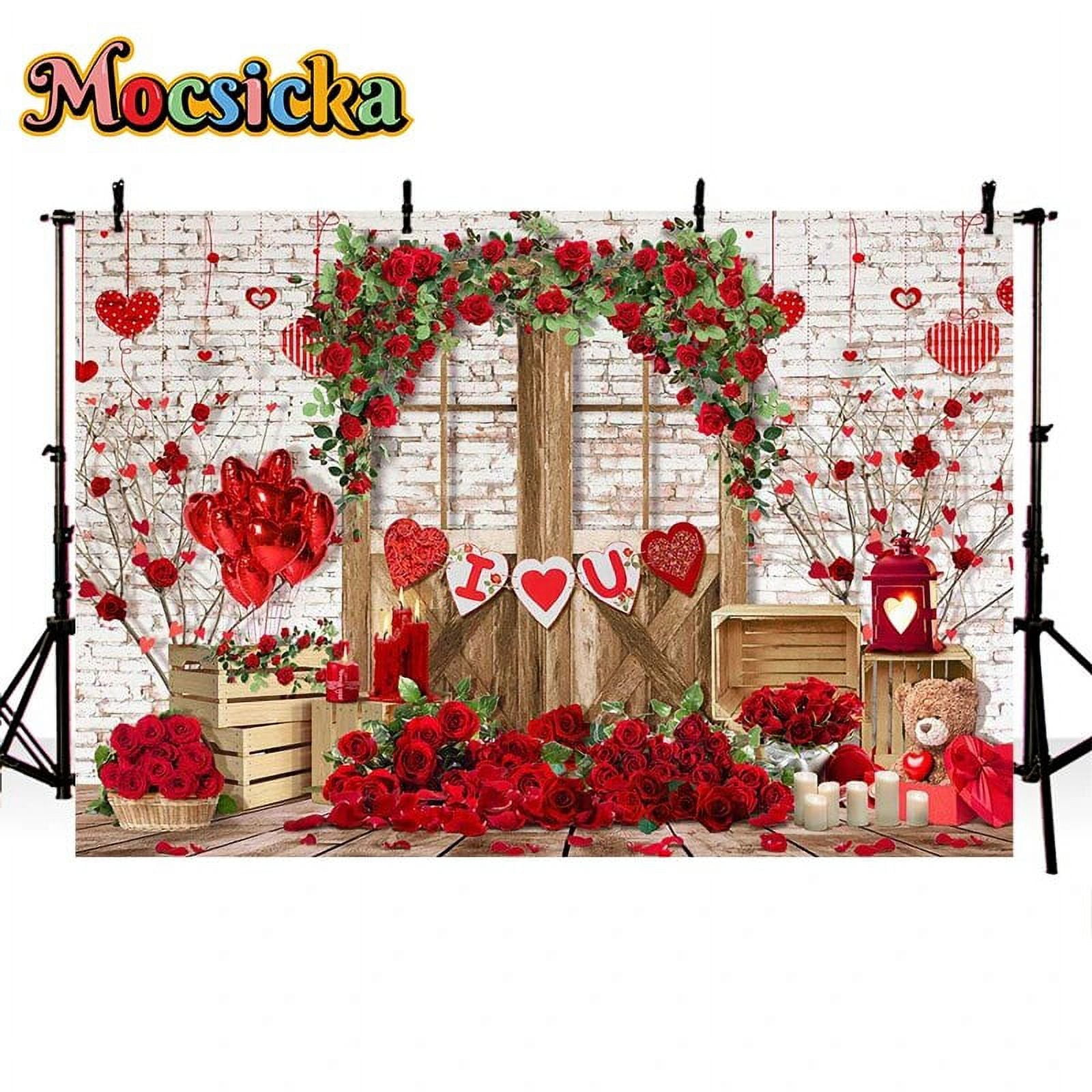 February 14th Valentine's Day Photography Backdrops Wedding Decoration ...