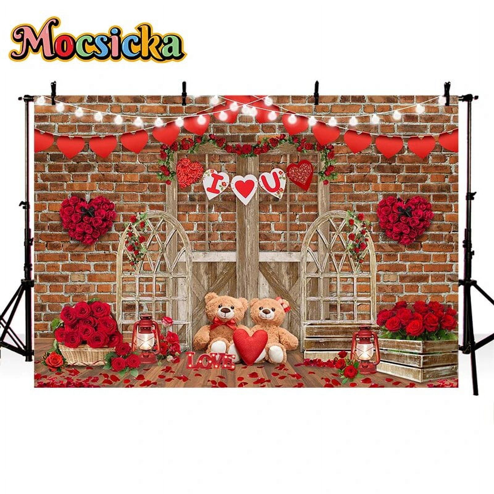 February 14th Valentine's Day Photography Backdrops Wedding Decoration ...